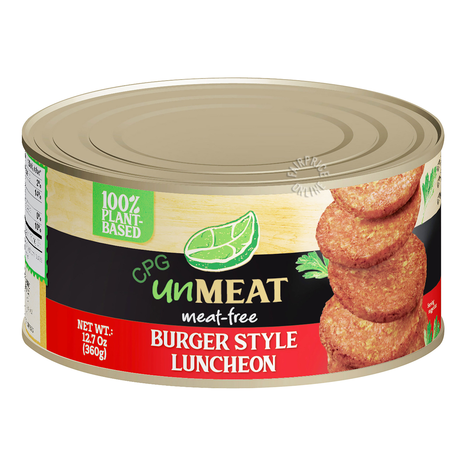 Unmeat Meat-Free Luncheon - Burger Style | NTUC FairPrice