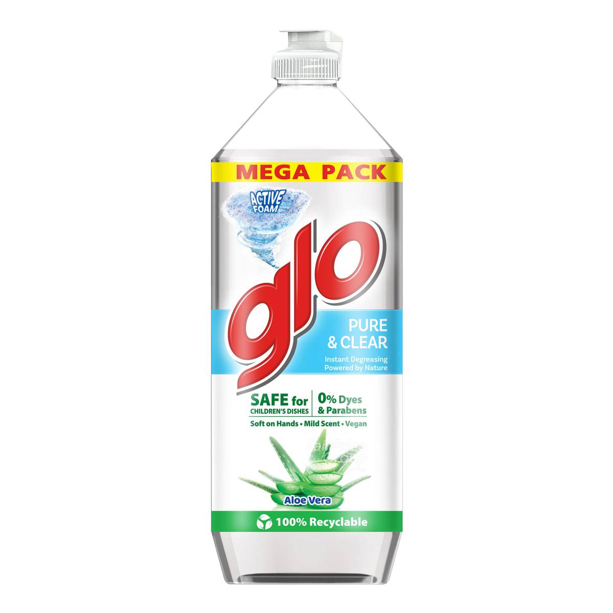 Glo Pure & Clear Dishwashing Liquid - Aloe Vera | NTUC FairPrice
