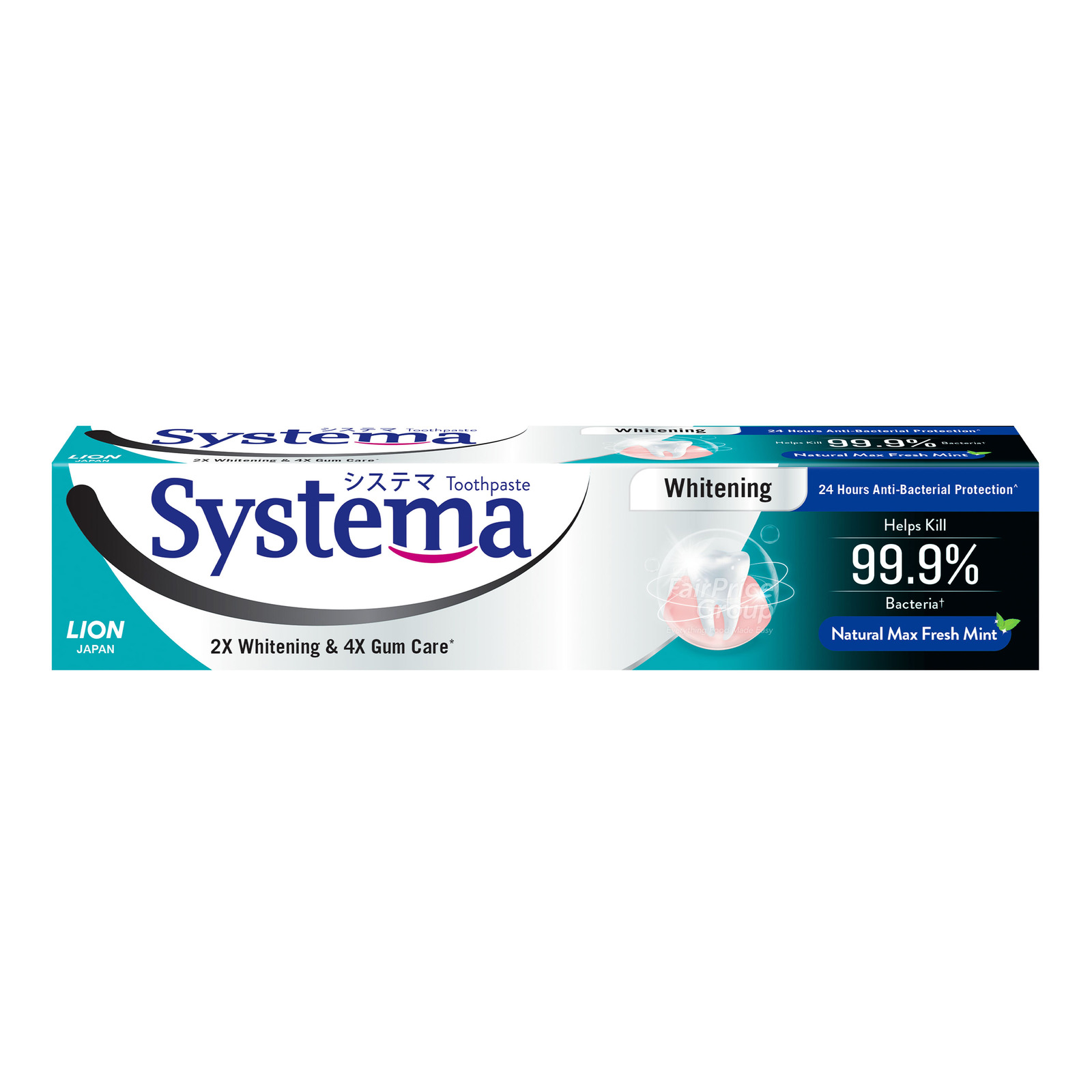 Systema Whitening Toothpaste - Natural Max Fresh Mint | NTUC FairPrice