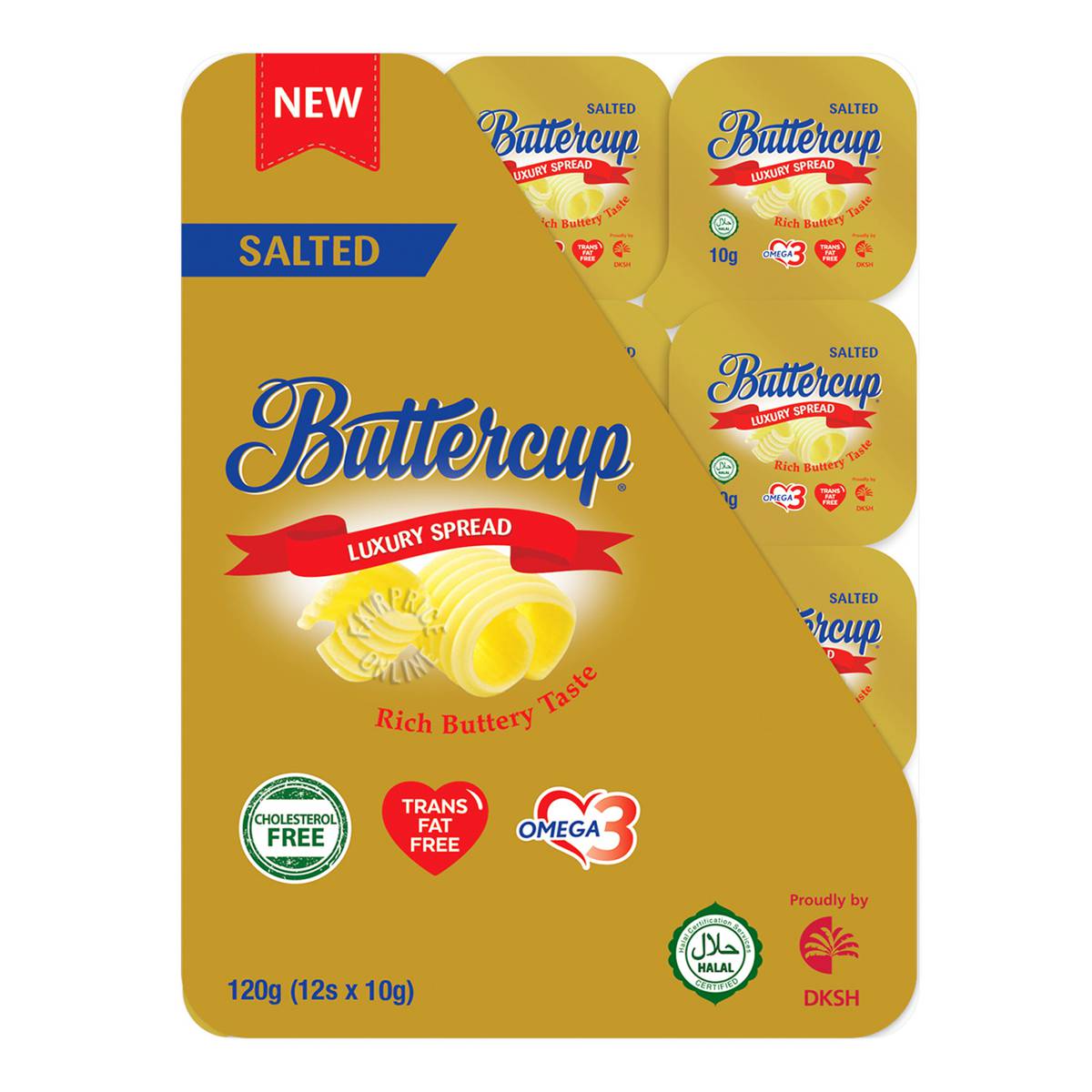Buttercup Luxury Spread Portion - Salted | NTUC FairPrice