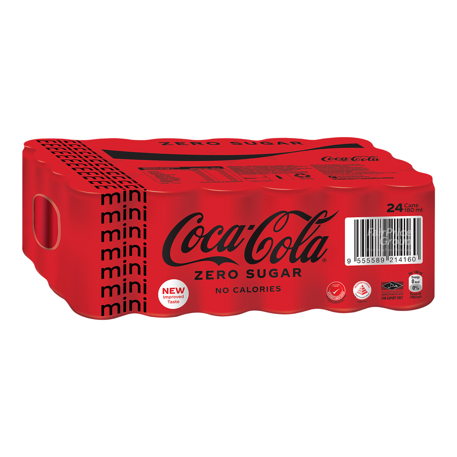 Coca-Cola Mini Can Drink - Zero Sugar | NTUC FairPrice