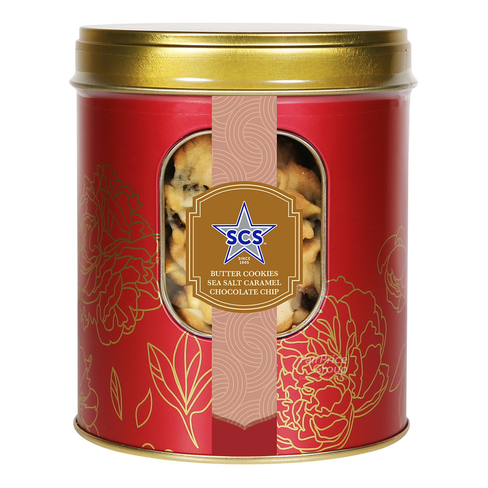 SCS Butter Cookies - Seasalt Caramel Choco Chip | NTUC FairPrice