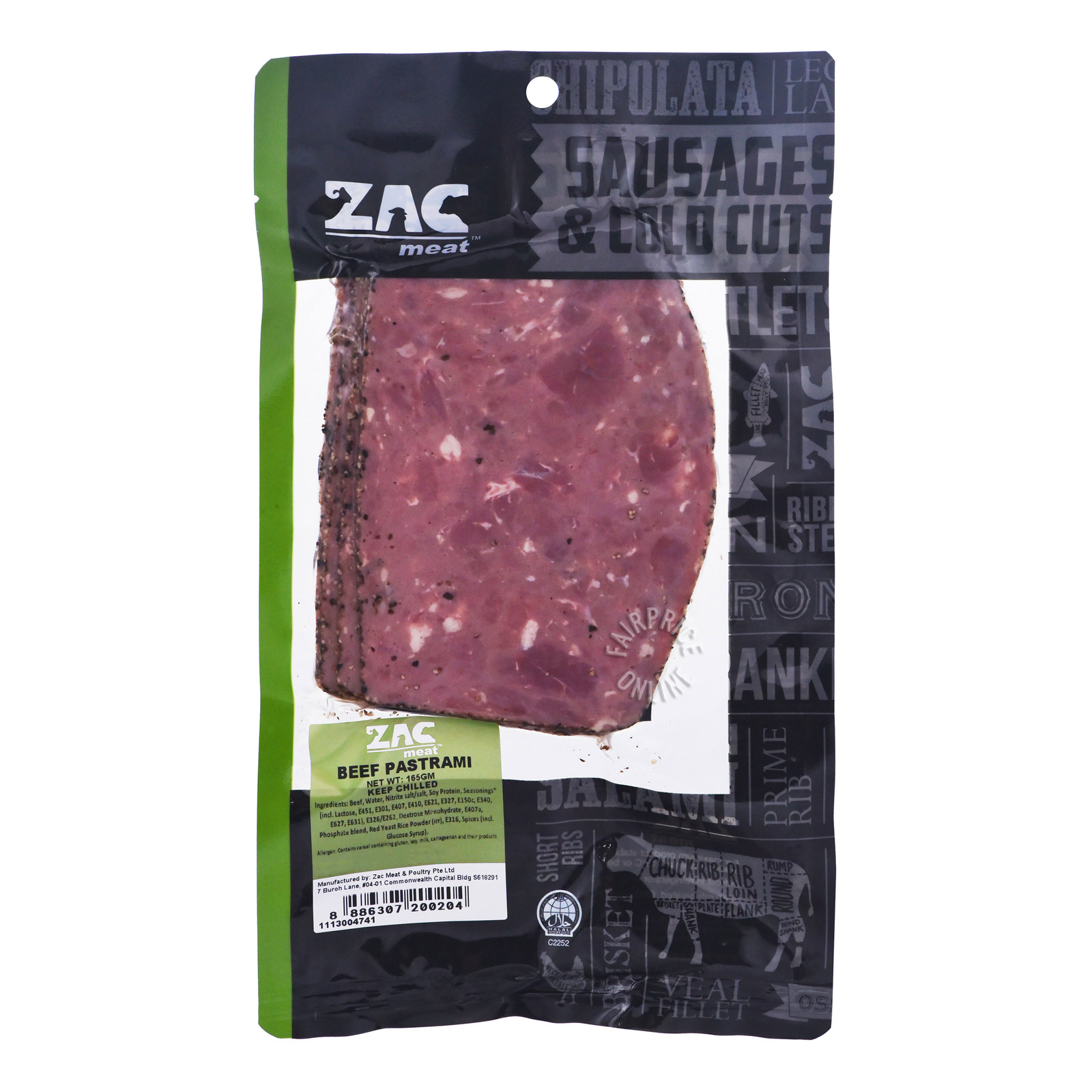 Zac Meat Beef Pastrami | NTUC FairPrice