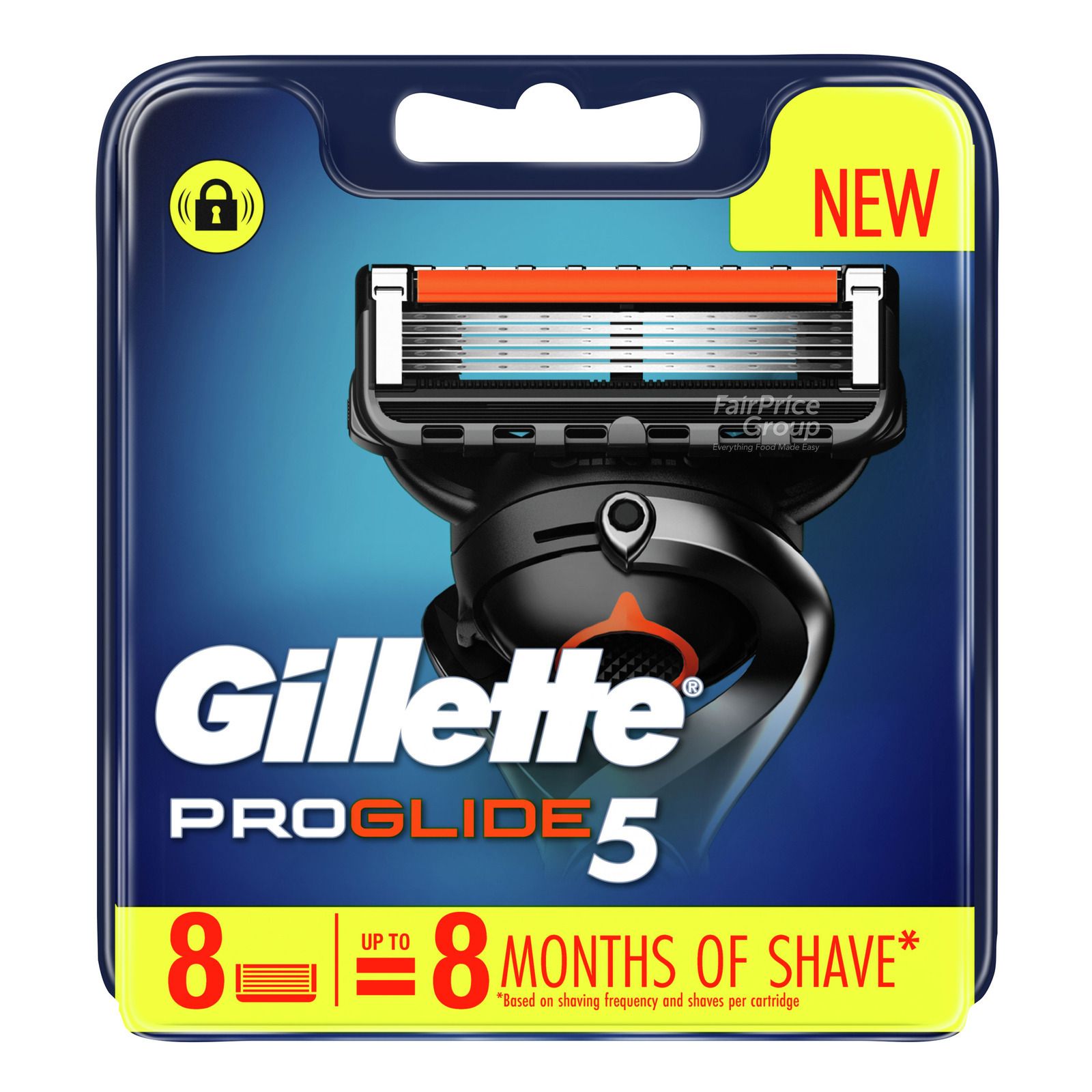 Gillette Razor Cartridge Refill - Fusion ProGlide | NTUC FairPrice