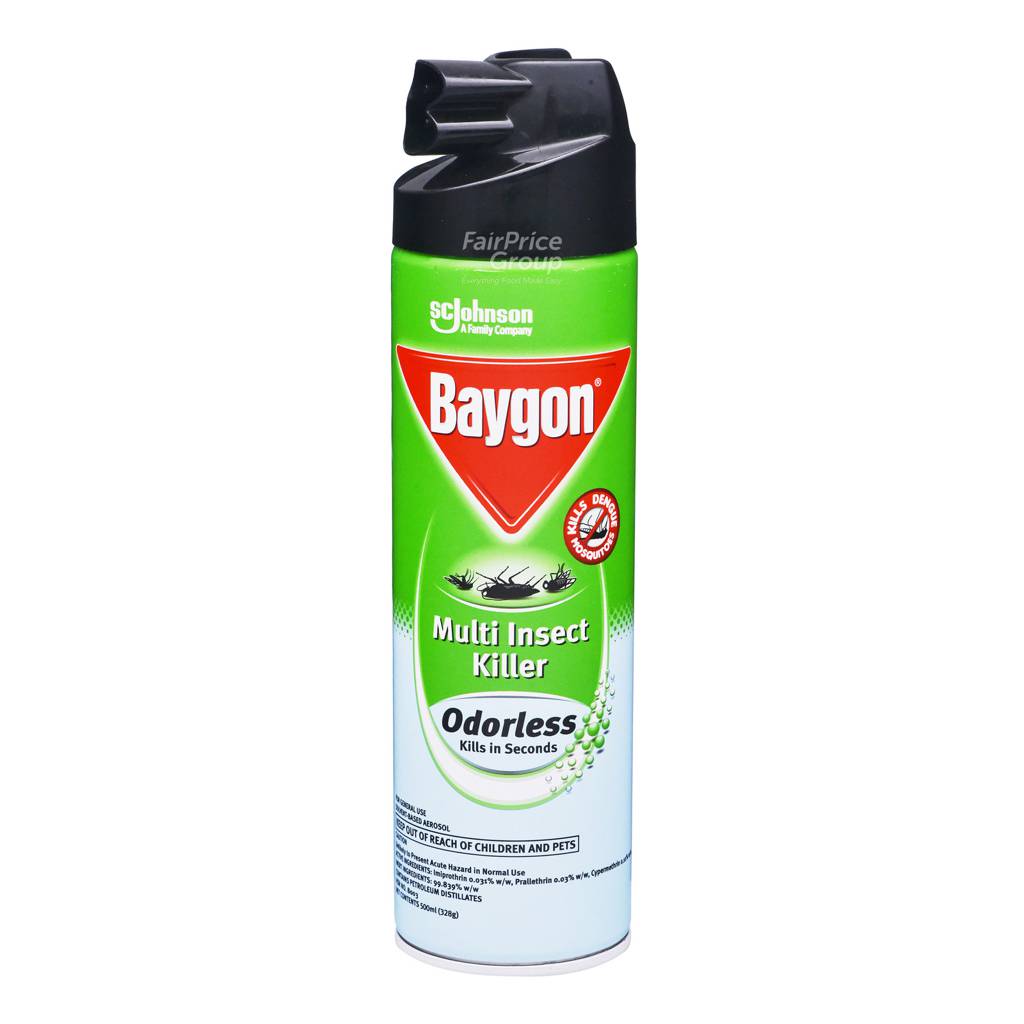 Baygon Multi Insect Killer - Odorless | NTUC FairPrice