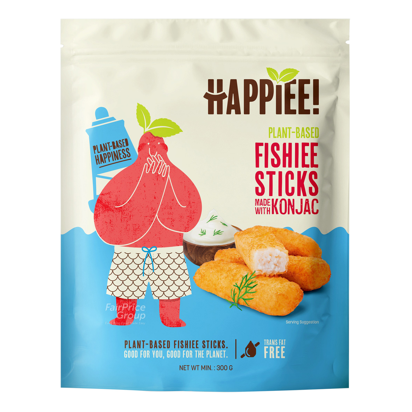 Happiee Plant-Based Konjac Fishiee Sticks | NTUC FairPrice