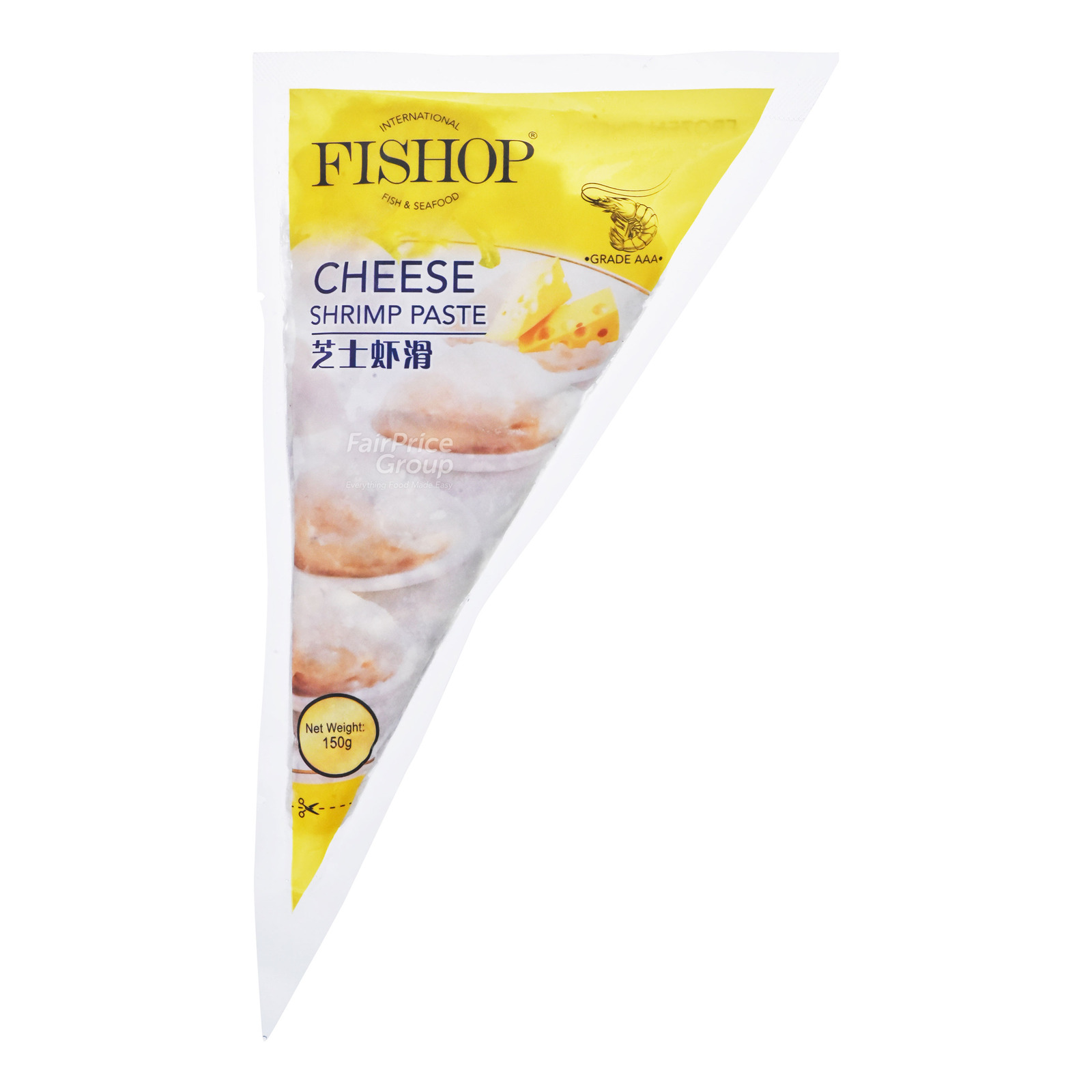 Fishop Frozen Shrimp Paste with Cheese | NTUC FairPrice