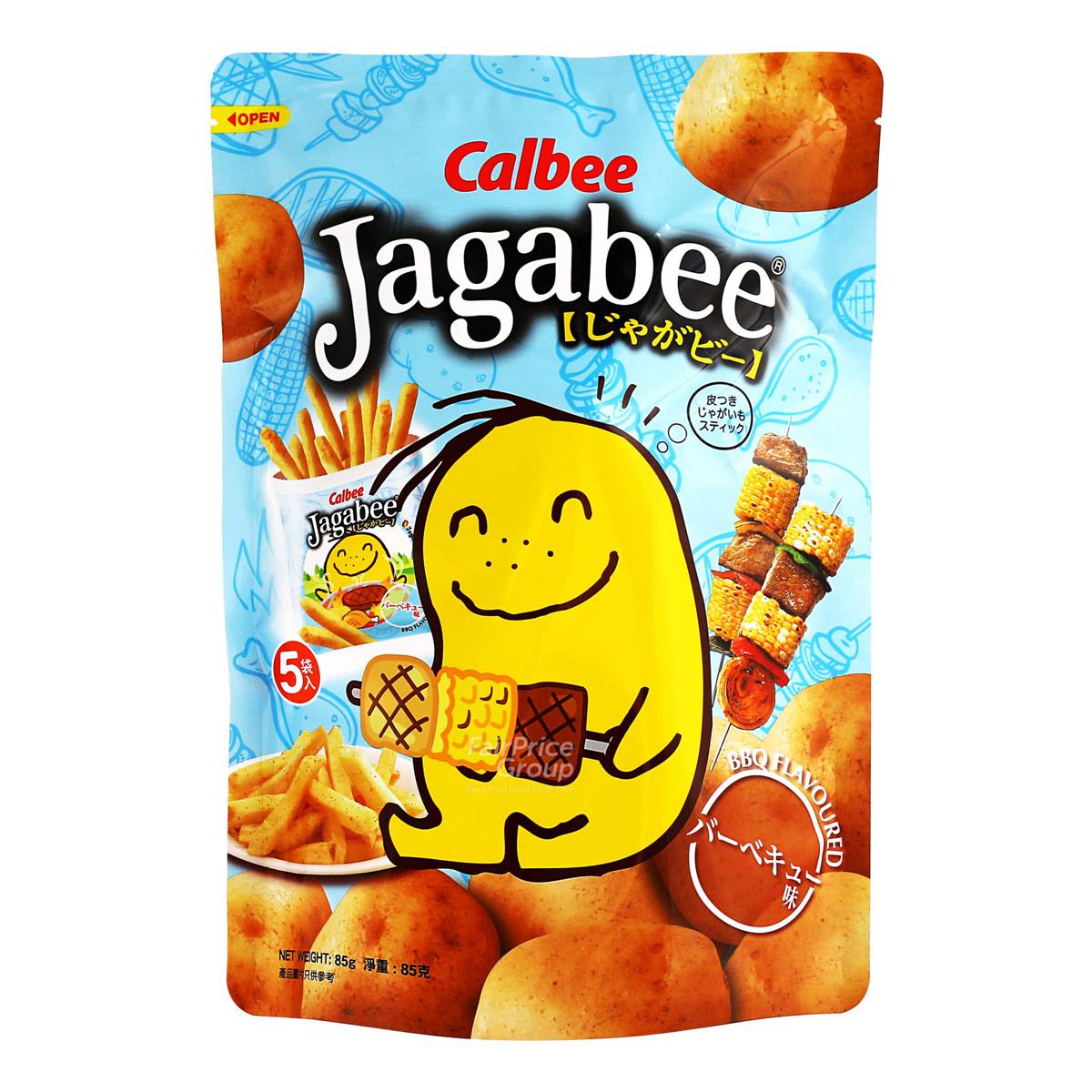 Calbee Jagabee Potato Sticks - BBQ | NTUC FairPrice