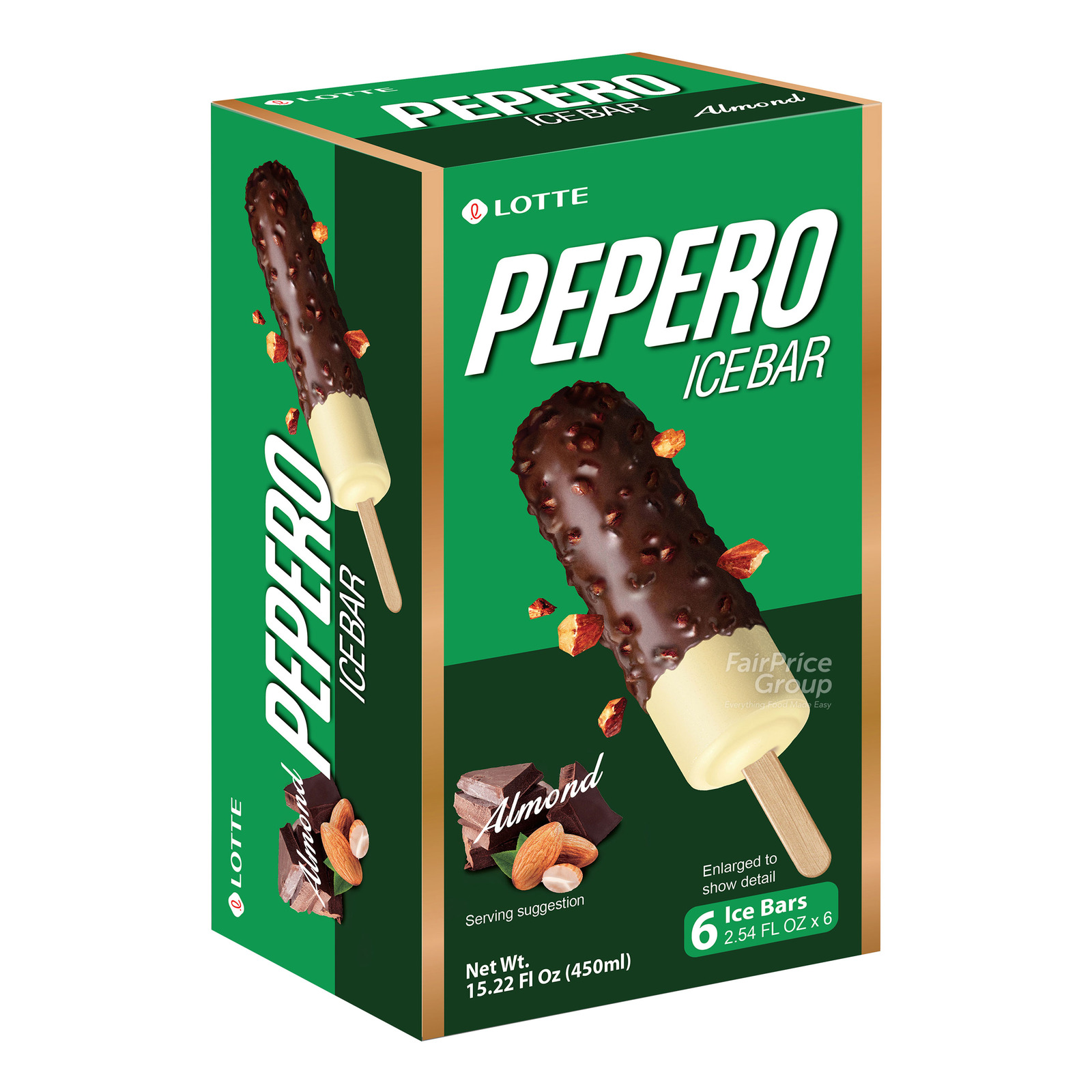 Lotte Pepero Almond Ice Bar | NTUC FairPrice