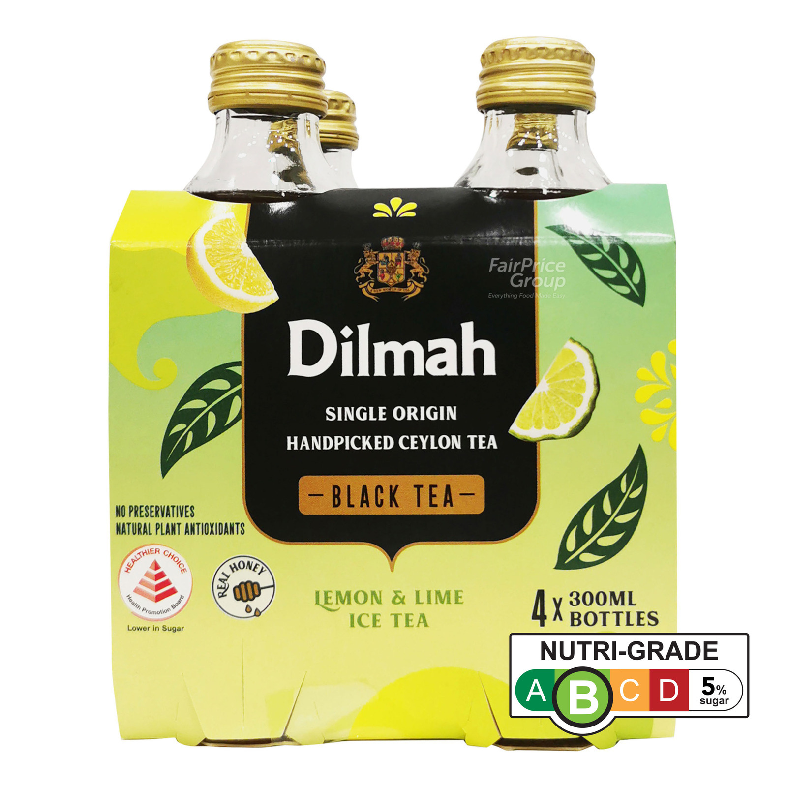 Dilmah Ice Black Tea - Lemon & Lime | NTUC FairPrice
