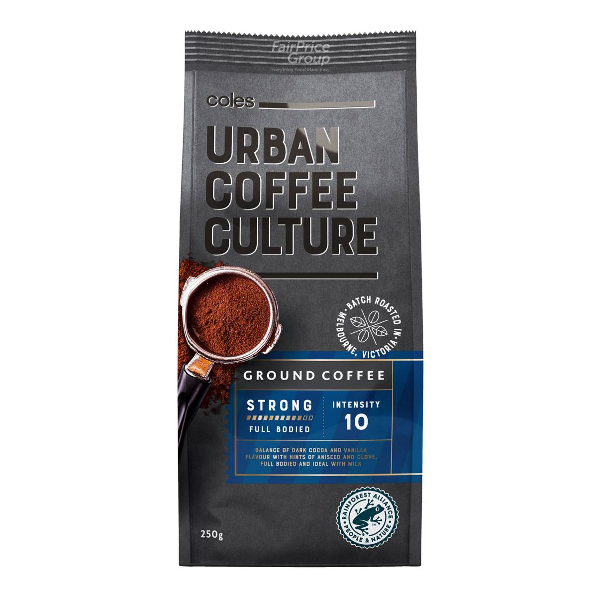 Coles Urban Coffee Culture Ground Coffee Powder - Strong | NTUC FairPrice