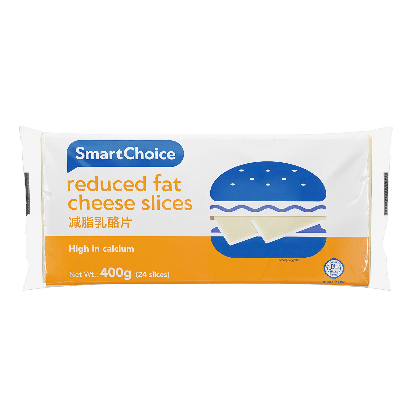 SmartChoice Sliced Cheese - Reduced Fat | NTUC FairPrice