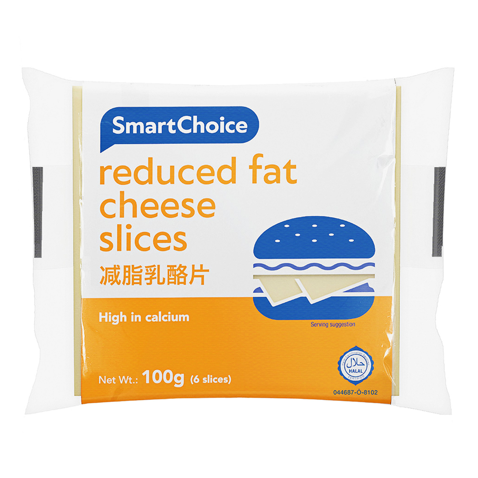 SmartChoice Sliced Cheese - Reduced Fat | NTUC FairPrice