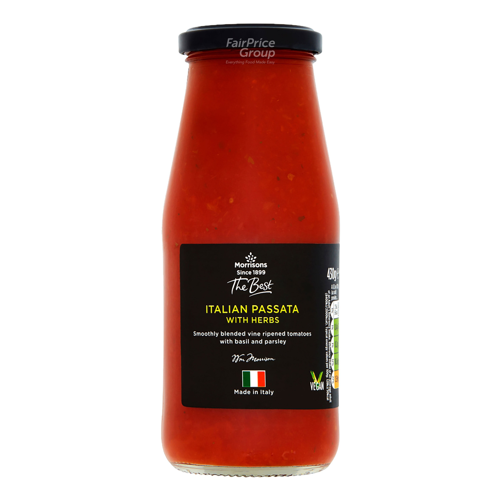Morrisons Italian Passata with Herbs | NTUC FairPrice