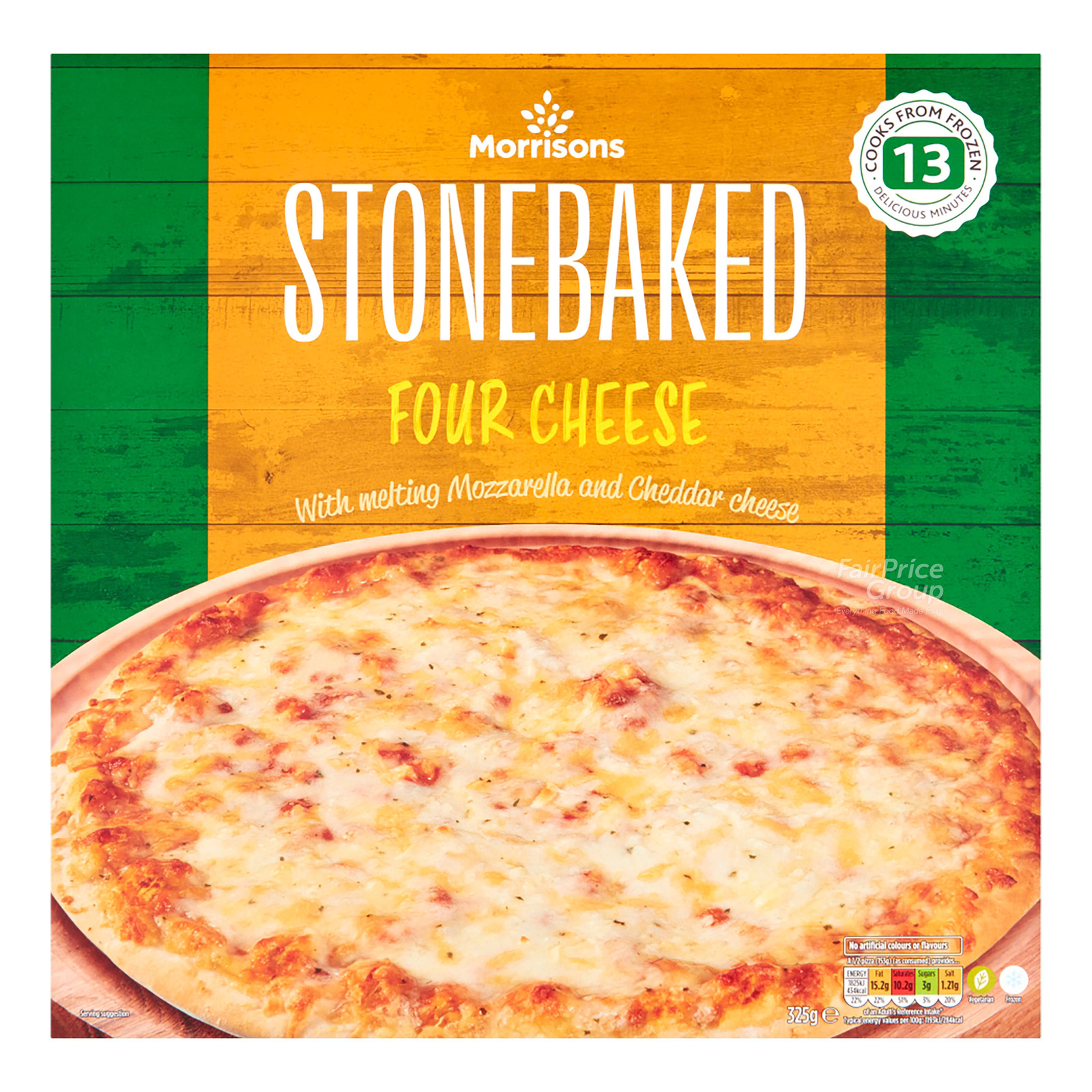 Morrisons Stonebaked Pizza - Four Cheese | NTUC FairPrice