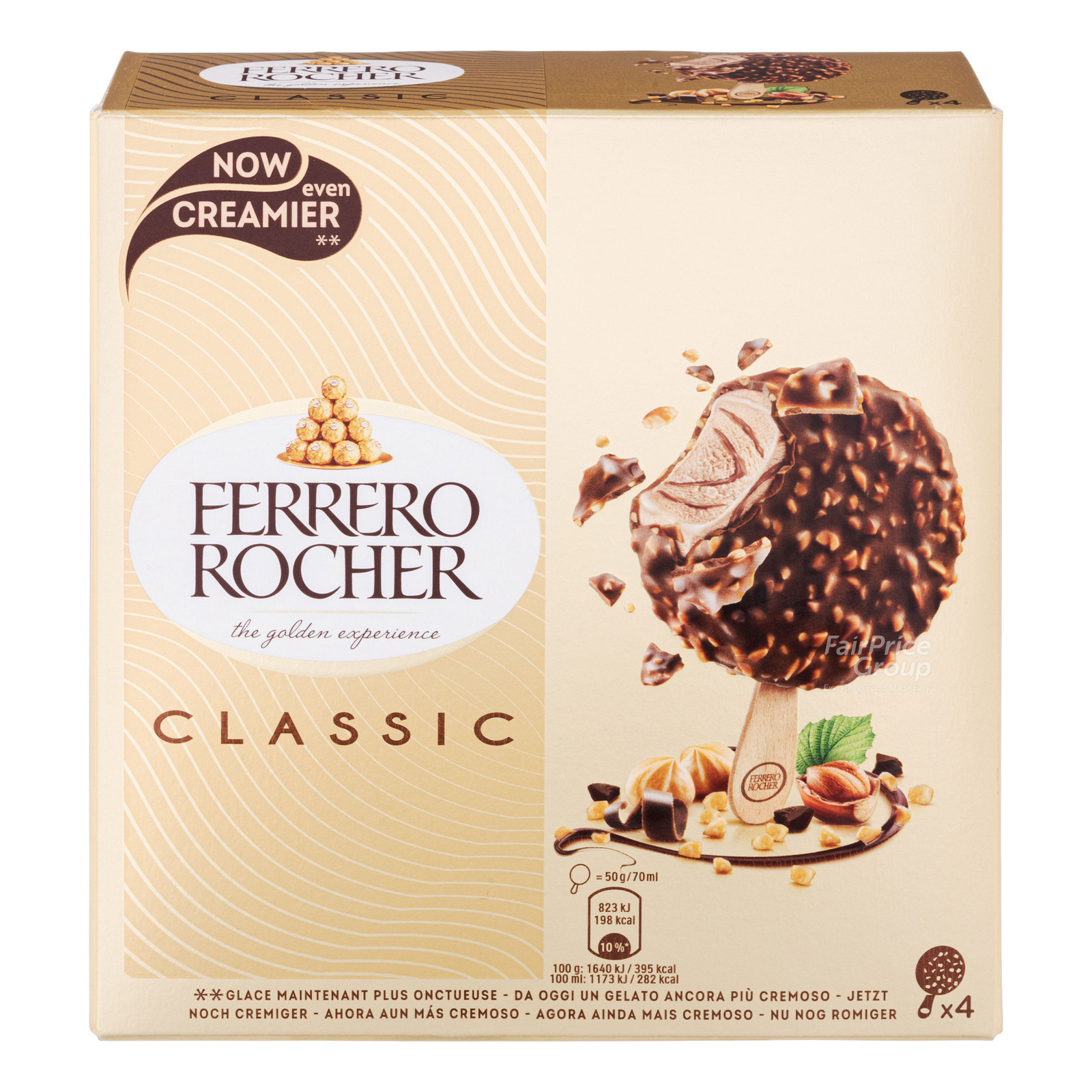 Ferrero Rocher Ice Cream Stick - Classic | NTUC FairPrice