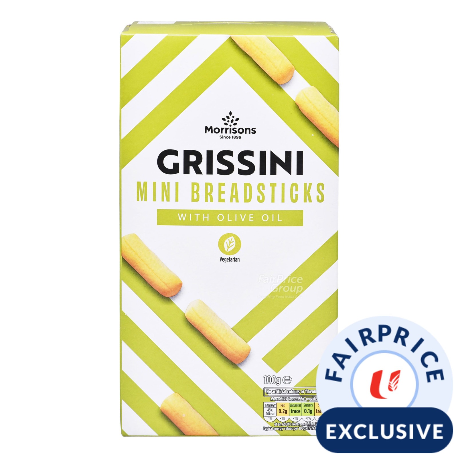 Morrisons Grissini Mini Breadsticks with Olive Oil | NTUC FairPrice