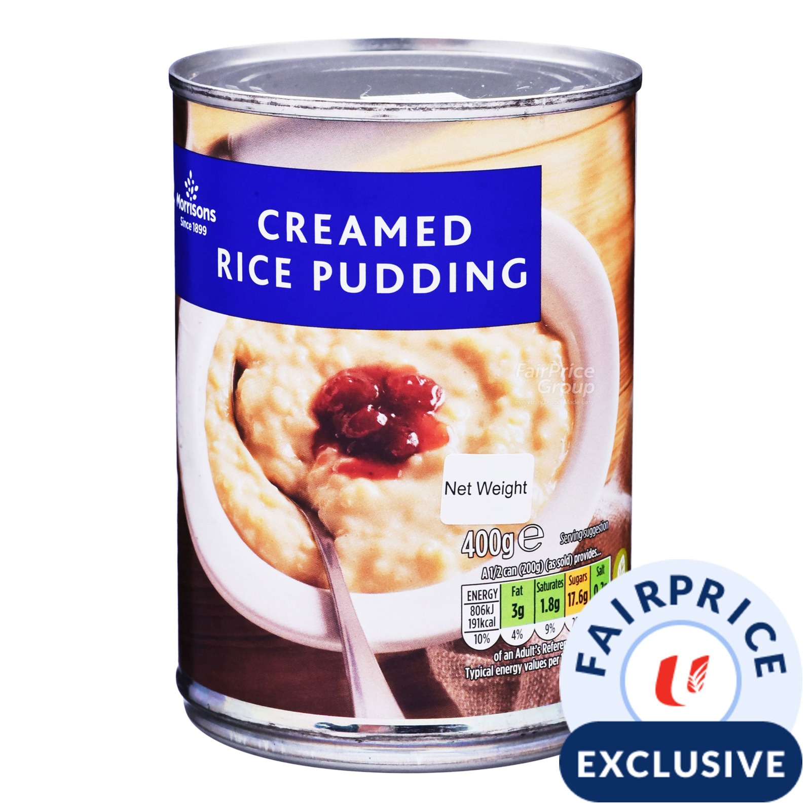 Morrisons Creamed Rice Pudding | NTUC FairPrice
