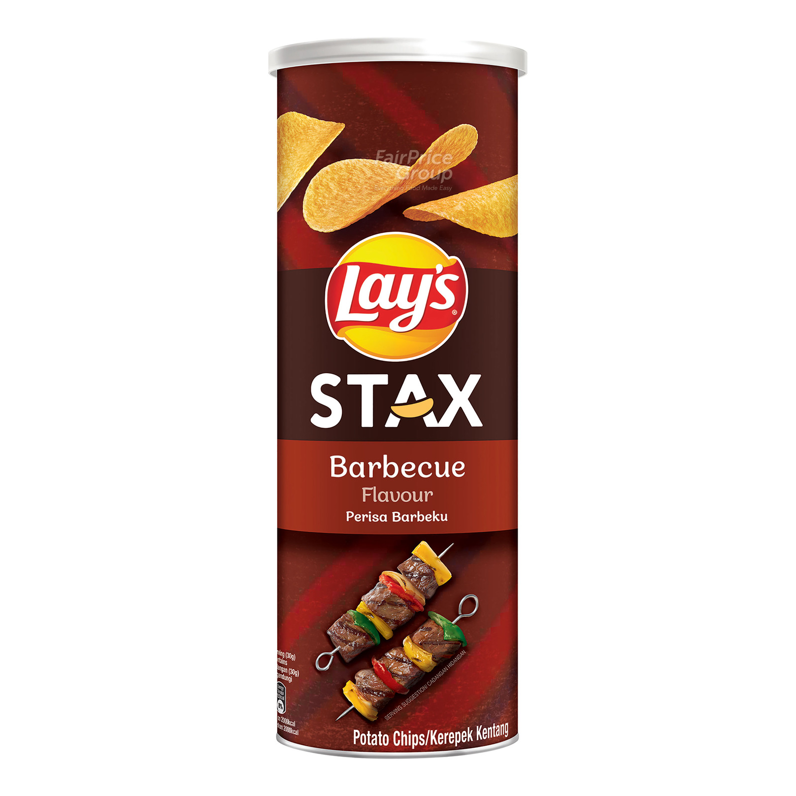 Lay's Stax Potato Chips - Barbecue | NTUC FairPrice