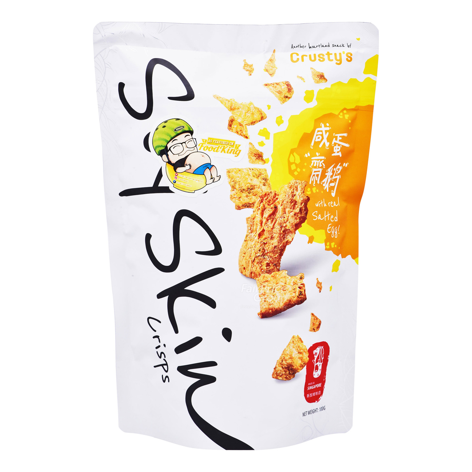 Crusty's Soy Skin Crisps - Salted Egg | NTUC FairPrice