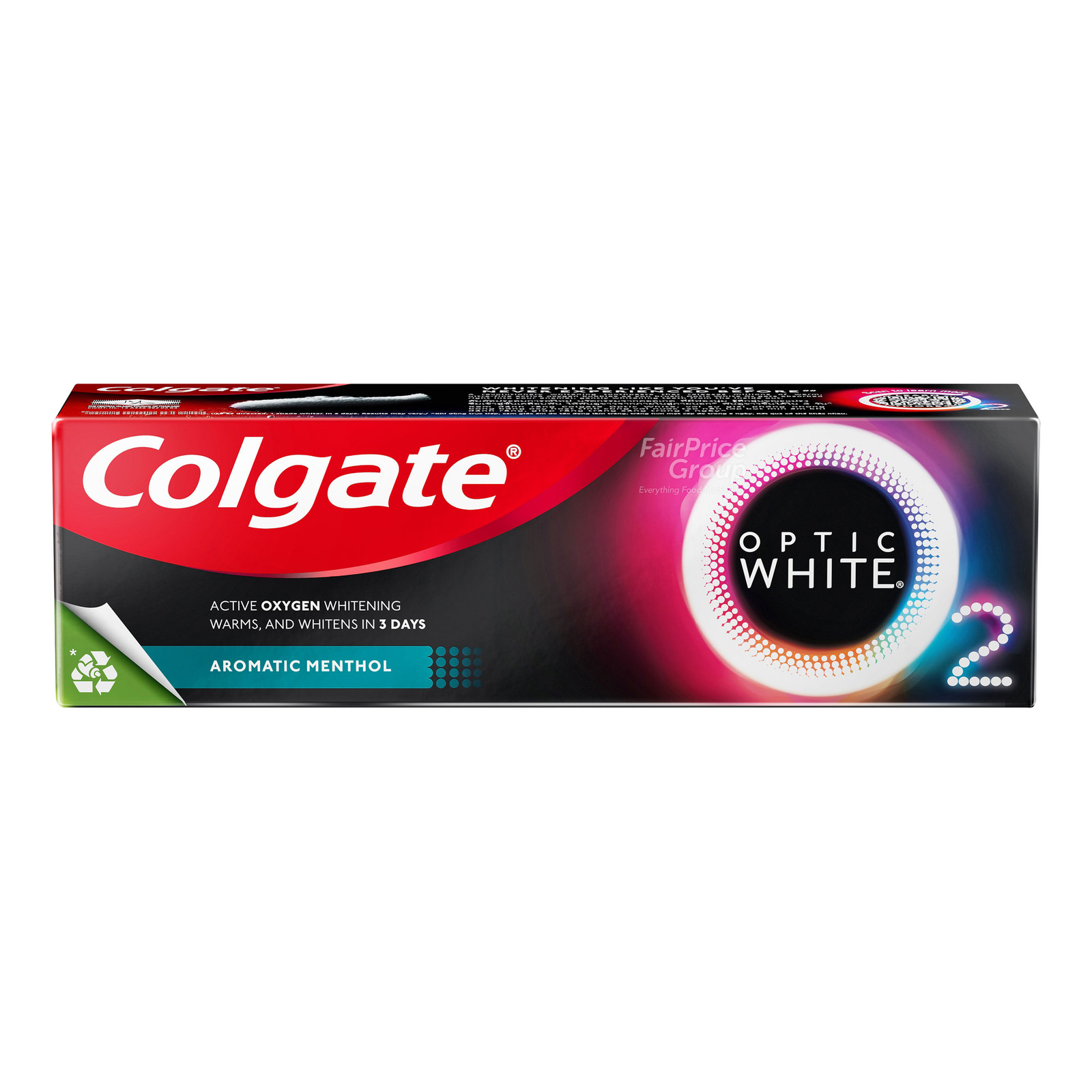 Colgate Optic White O2 Whitening Toothpaste - Aromatic Menthol | NTUC ...