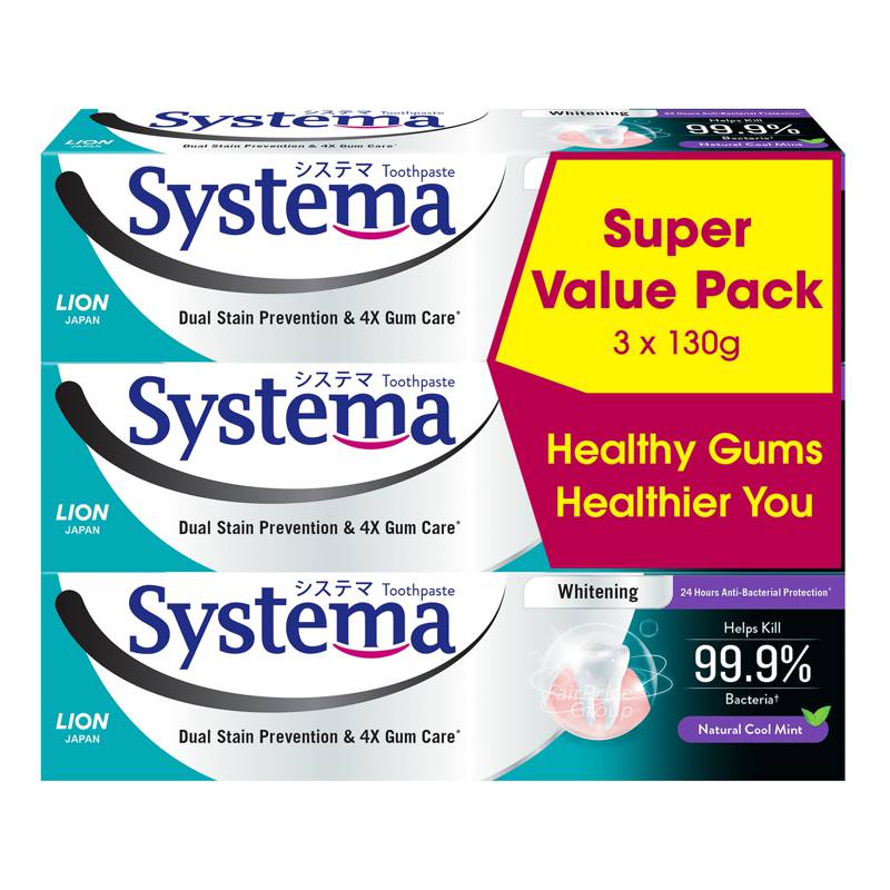 Systema Whitening Toothpaste - Natural Cool Mint | NTUC FairPrice