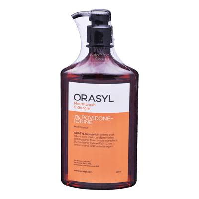 Orasyl Mouthwash & Gargle | NTUC FairPrice