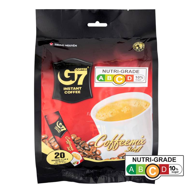 G7 Coffee 3-in-1 Instant Coffee Mix | NTUC FairPrice