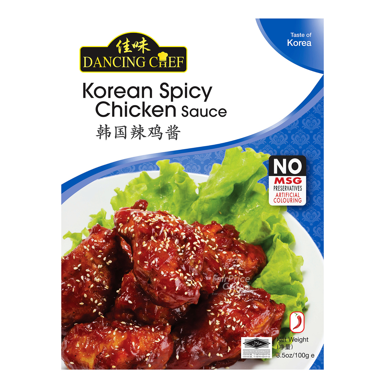 Dancing Chef Korean Chicken Spicy Sauce | NTUC FairPrice