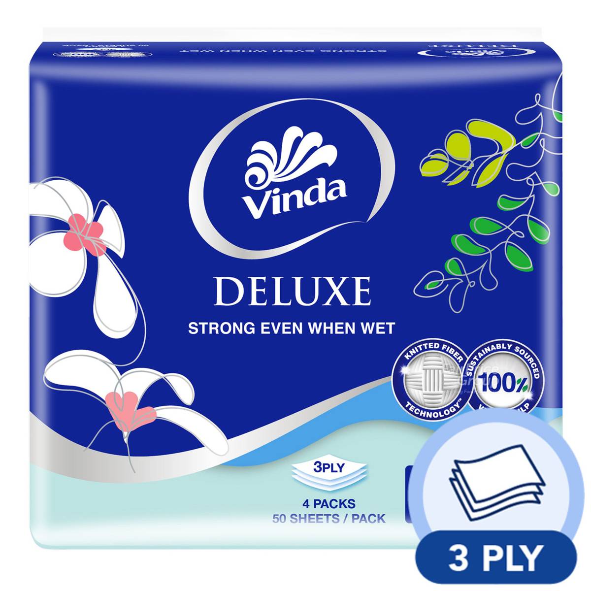 Vinda Soft Pack Tissue - 3 Ply | NTUC FairPrice