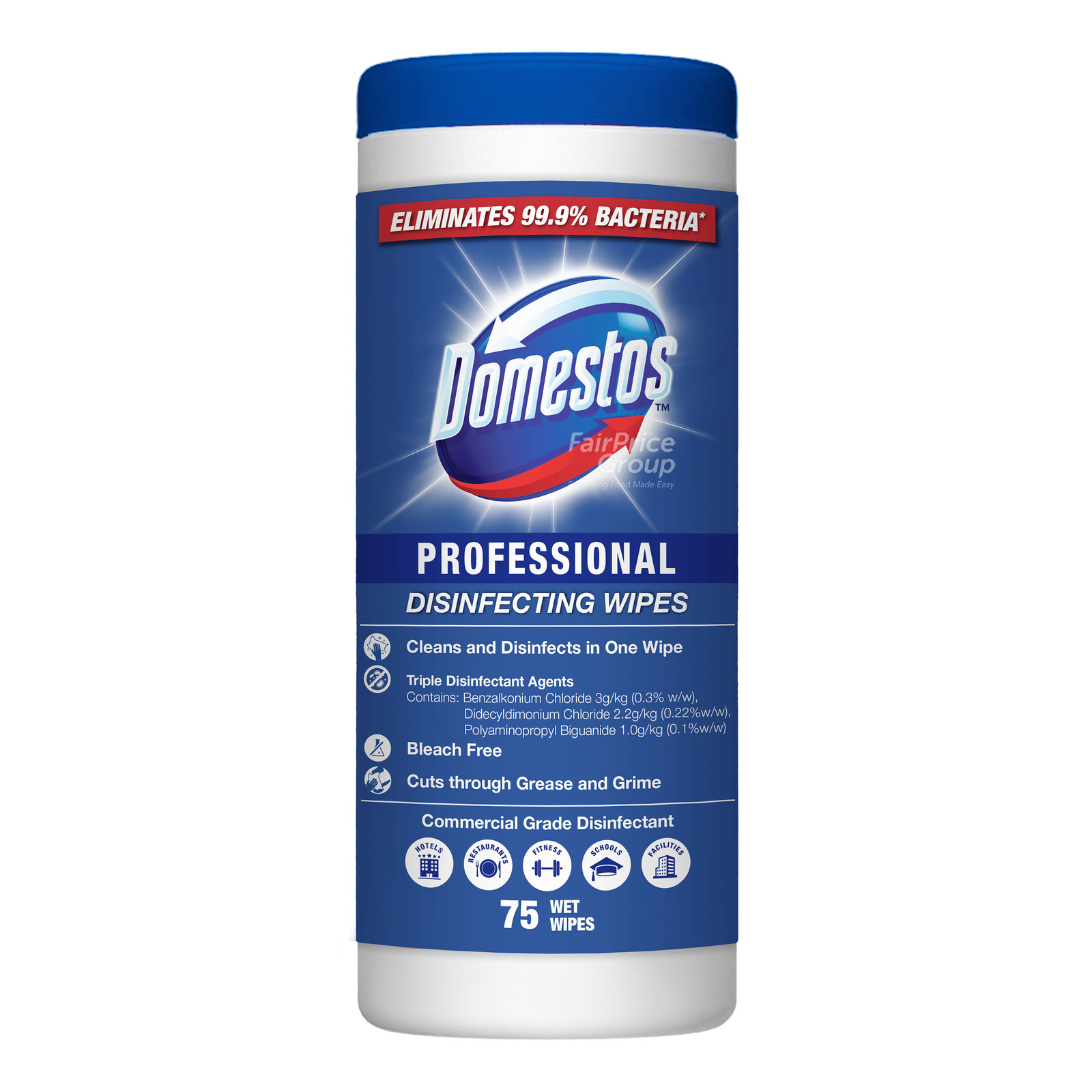 Domestos Professional Disinfecting Wipes | NTUC FairPrice