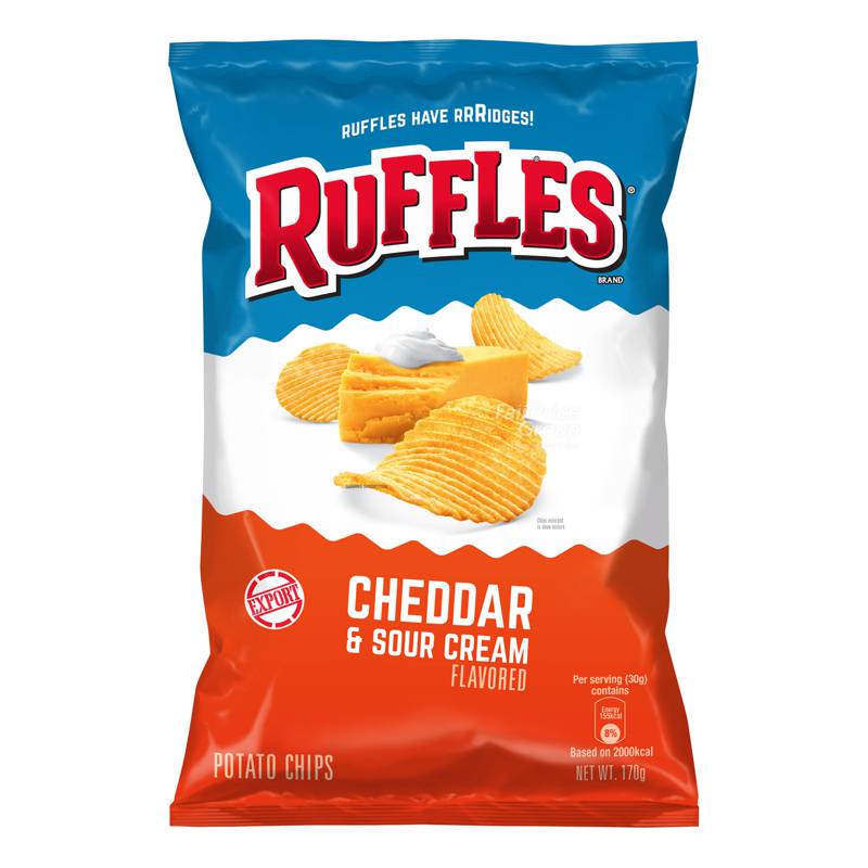 Ruffles Potato Chips - Cheddar & Sour Cream | NTUC FairPrice