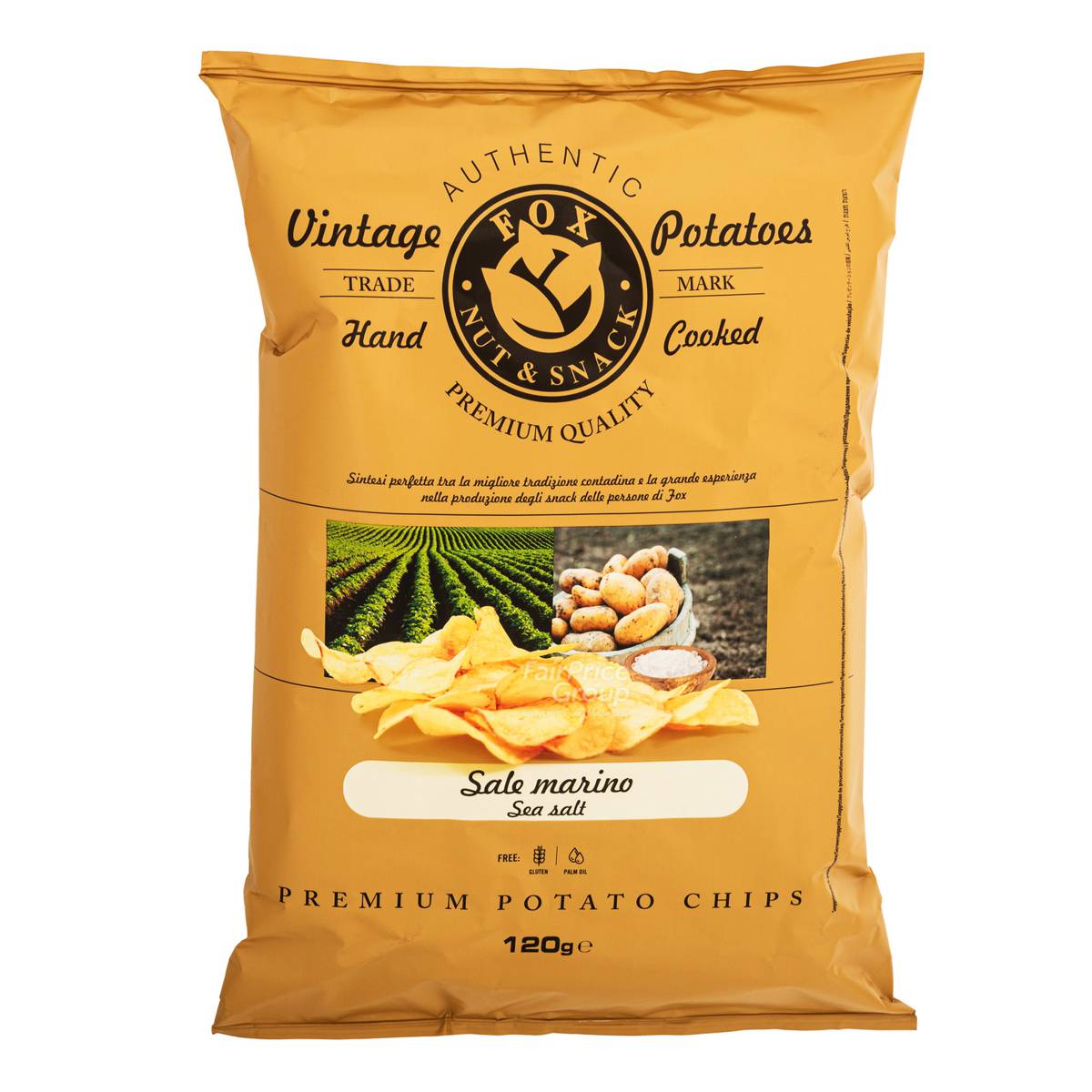 Fox Italia Premium Potato Chips - Sea Salt | NTUC FairPrice