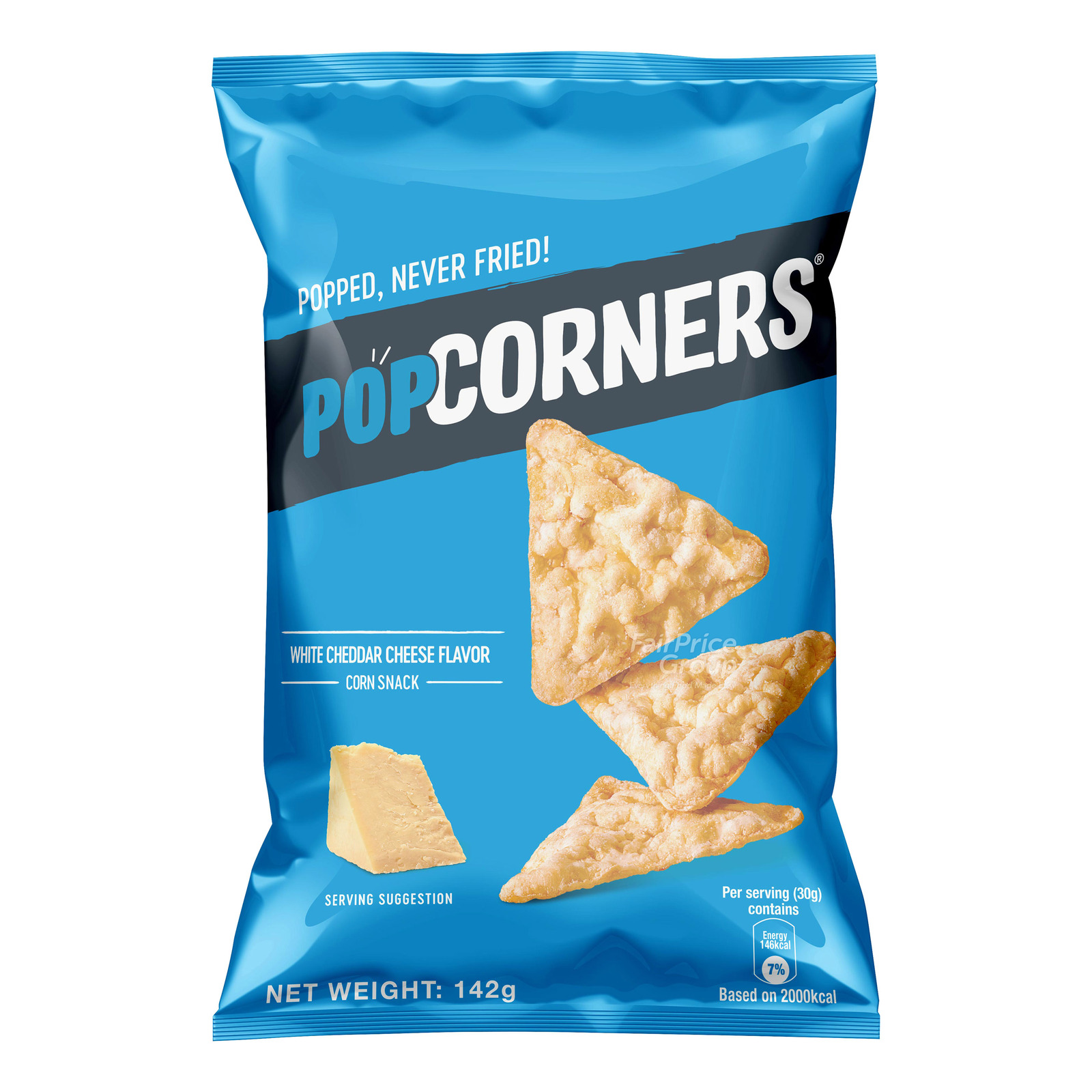 Popcorners Corn Snack - White Cheddar | NTUC FairPrice