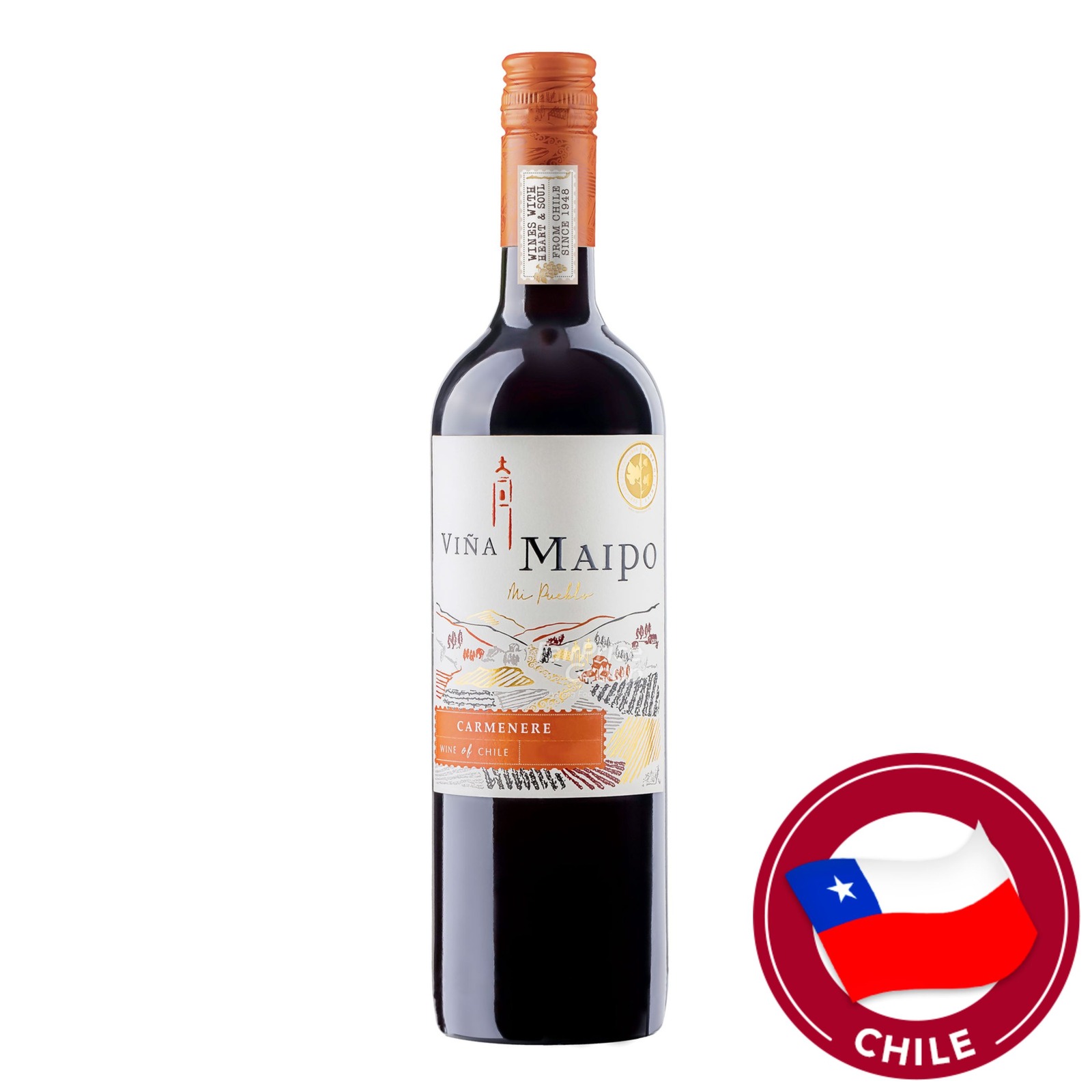 Vina Maipo Mi Pueblo Carmenere | NTUC FairPrice