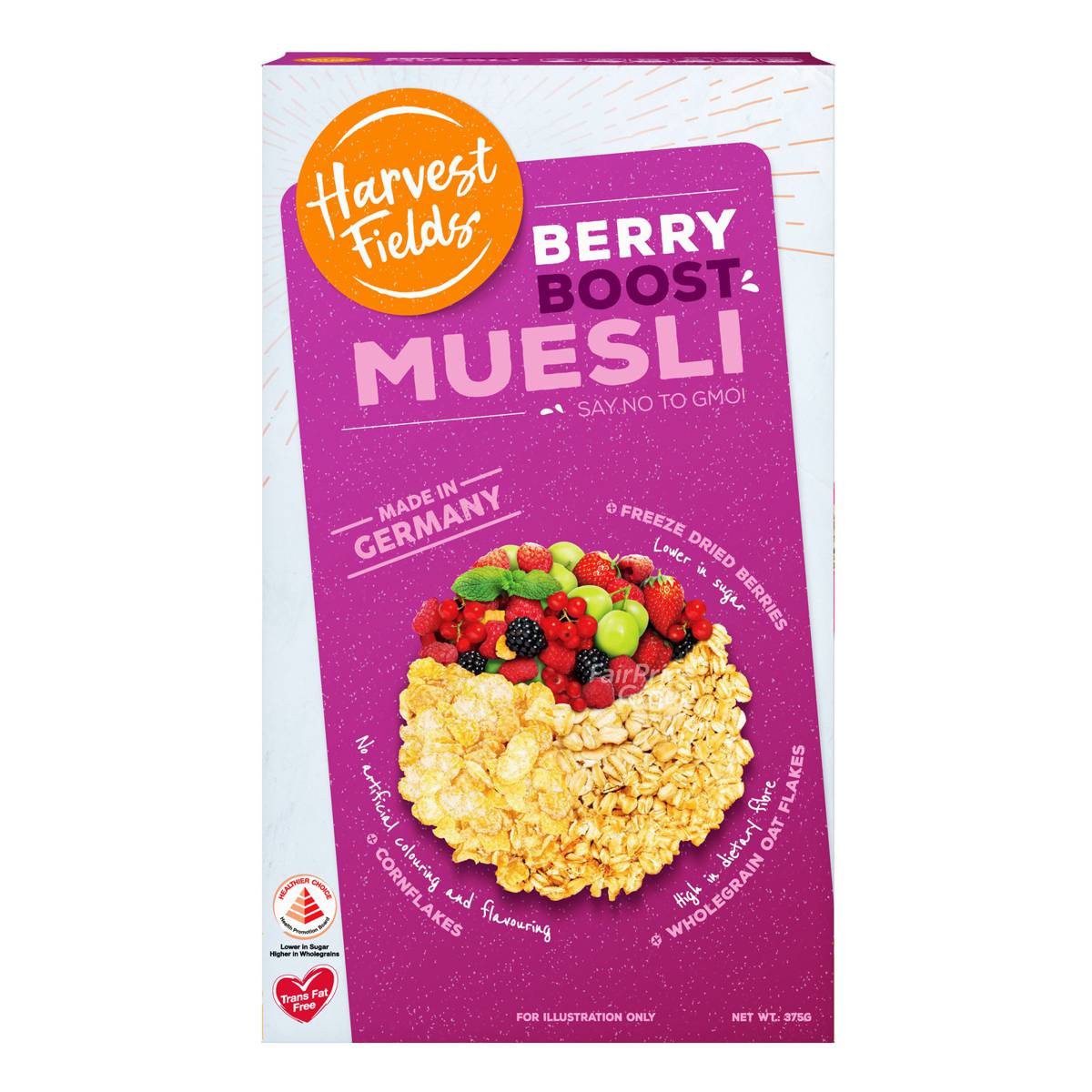Harvest Fields Muesli - Berry Boost | NTUC FairPrice