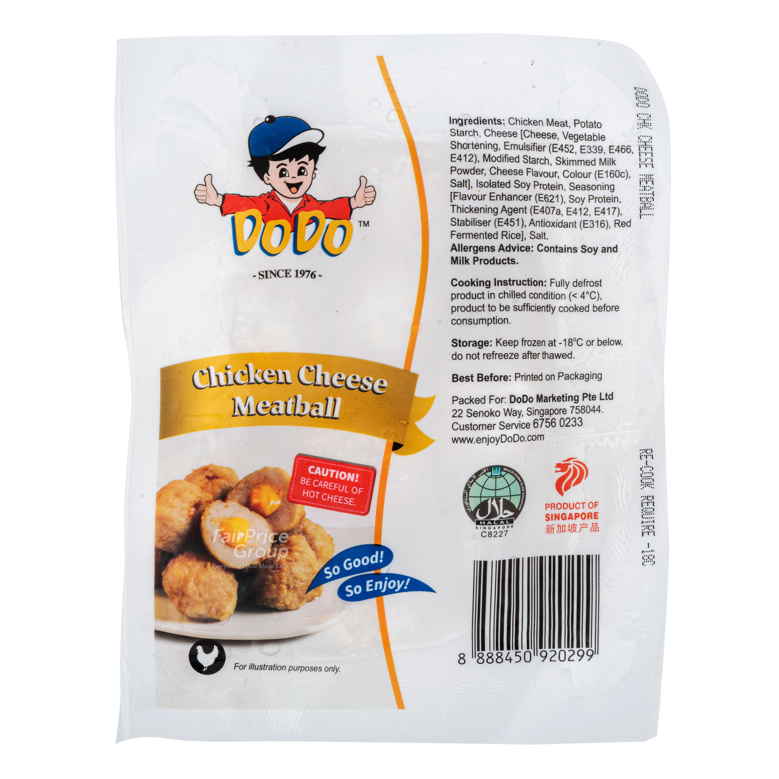 Dodo Chicken Cheese Meatballs | NTUC FairPrice