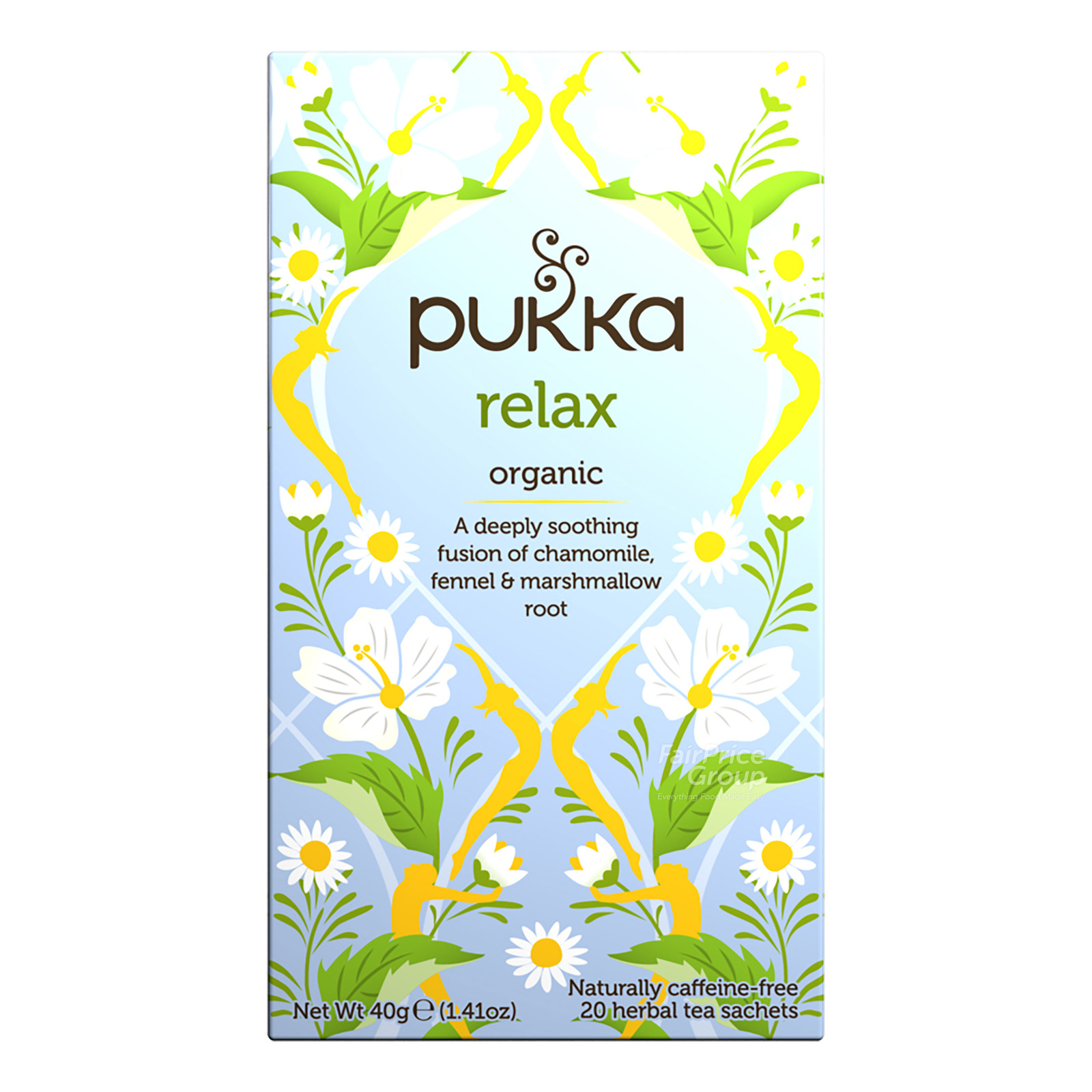 Pukka Herbal Tea Bags - Relax Tea | NTUC FairPrice