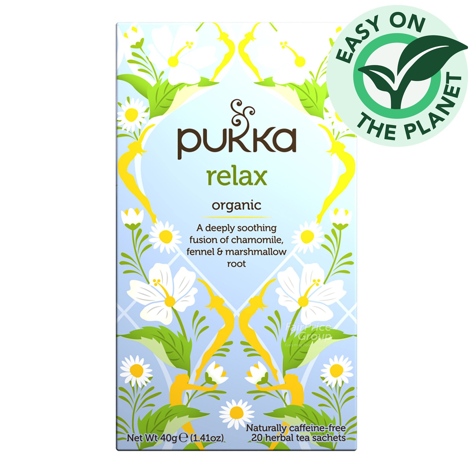 Pukka Herbal Tea Bags - Relax Tea | NTUC FairPrice