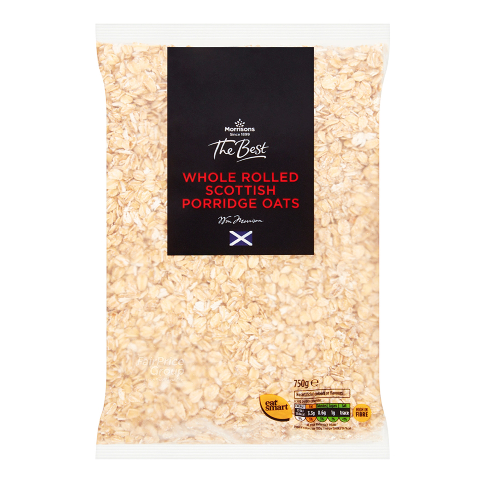 Morrisons The Best Scottish Porridge Oats - Whole Rolled | NTUC FairPrice