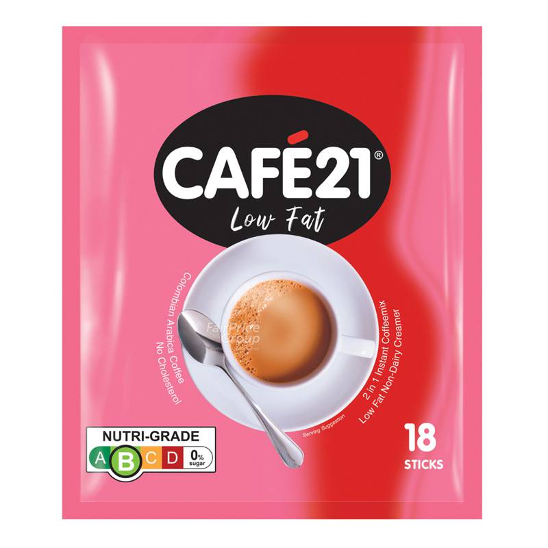 Cafe 21 Low Fat 2-in-1 Instant Coffee Mix | NTUC FairPrice