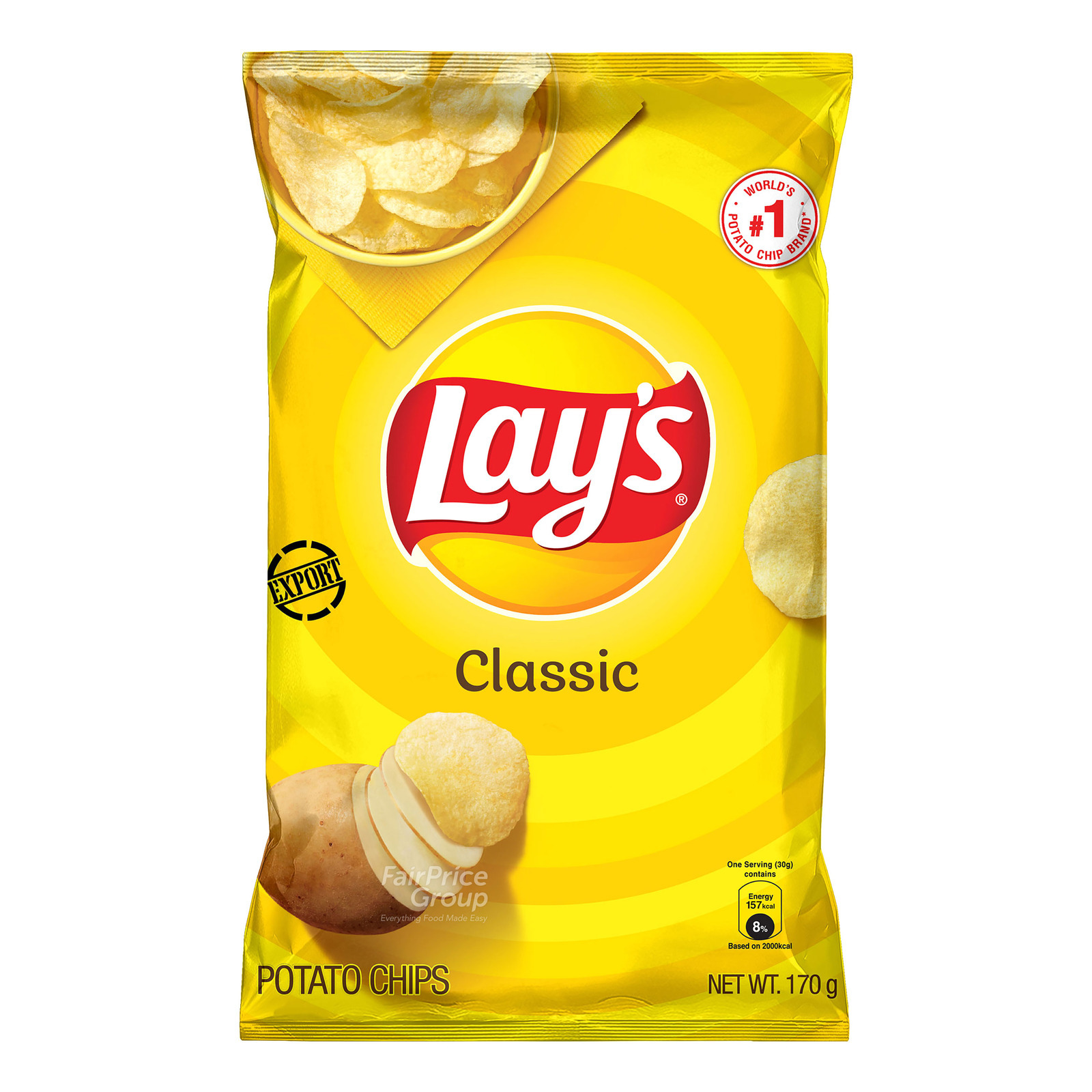 Lay's Potato Chips - Classic | NTUC FairPrice