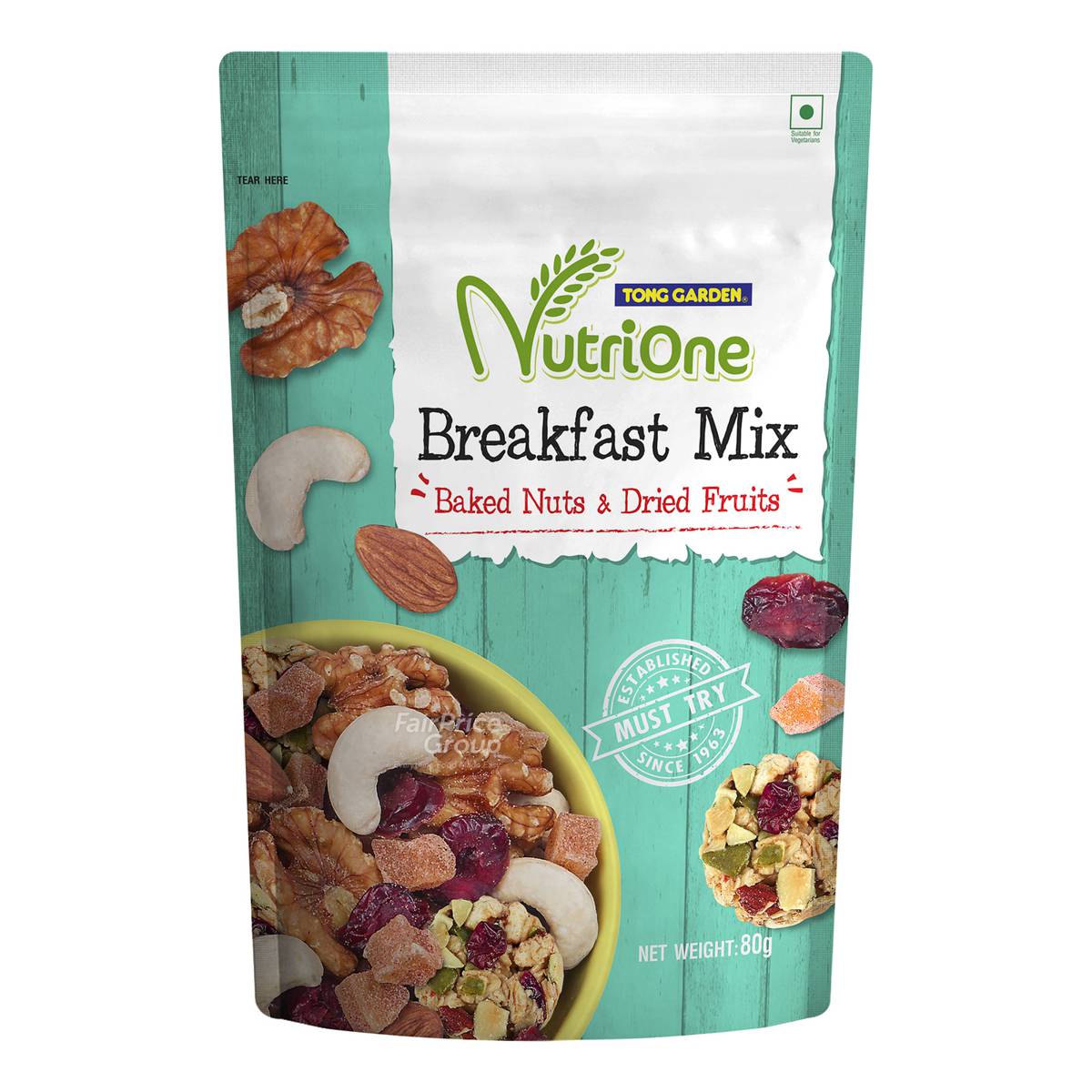 Nutrione Breakfast Mix - Baked Nuts & Dried Fruits | NTUC FairPrice