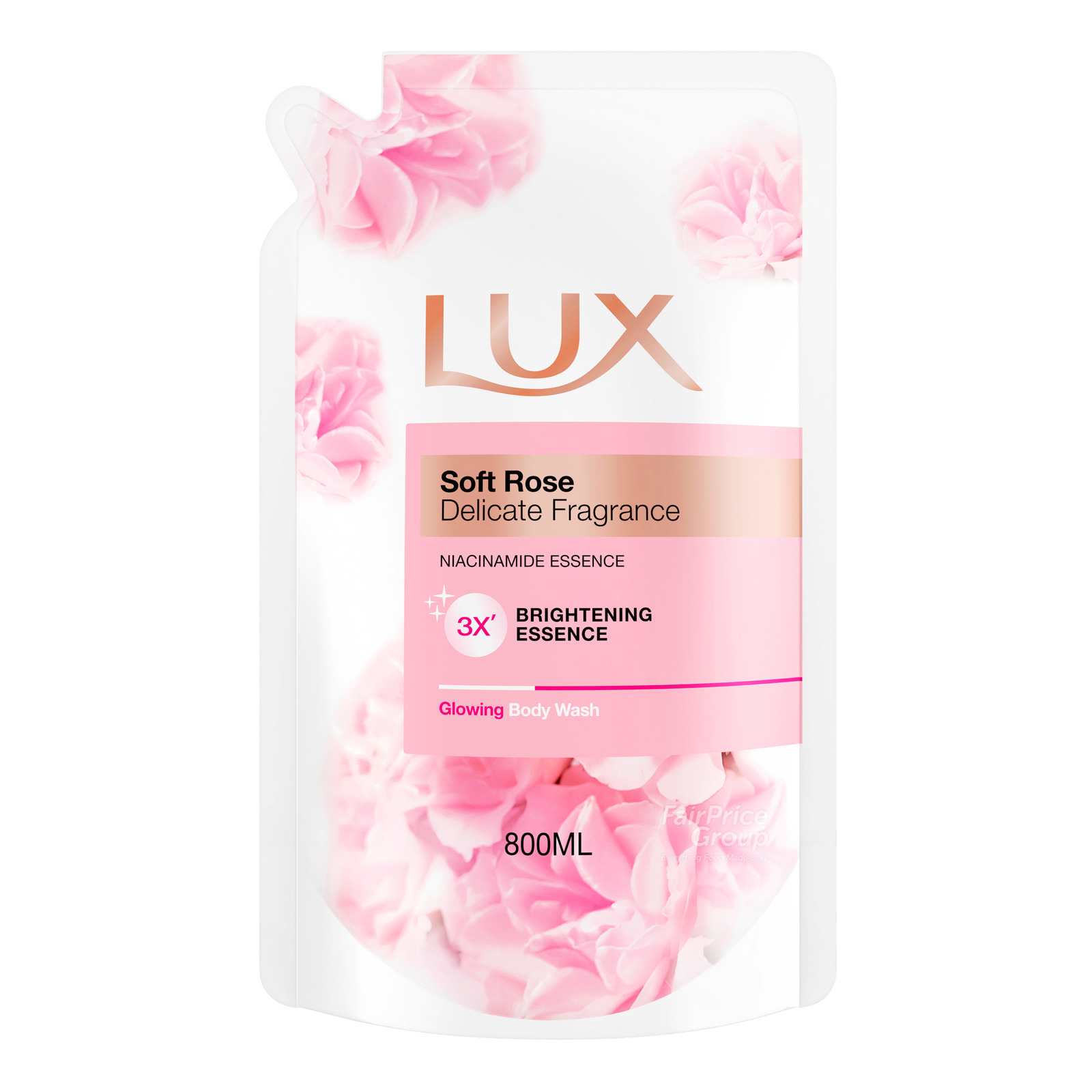 Lux Shower Cream Refill - Soft Rose | NTUC FairPrice