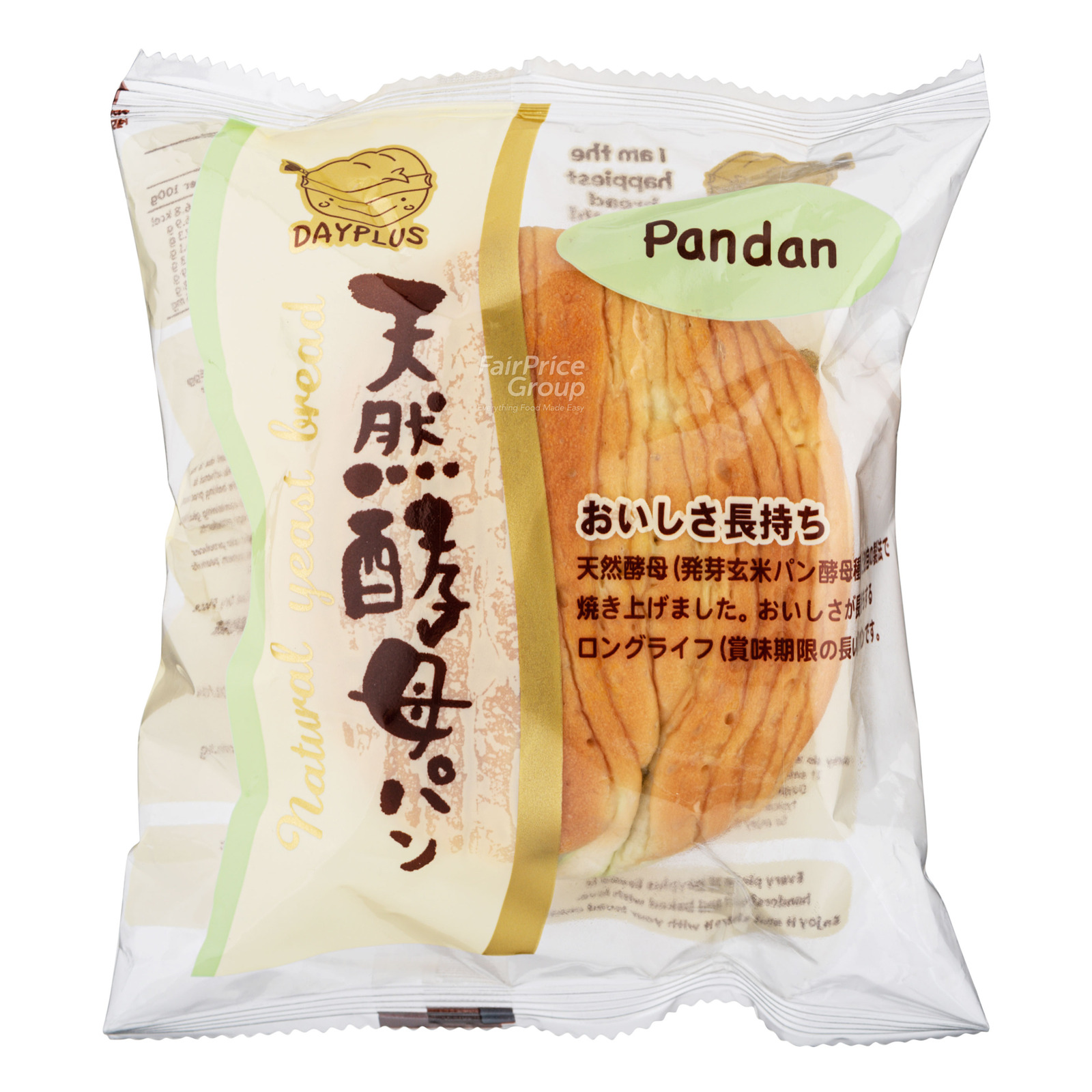 Dayplus Natural Yeast Bread - Pandan | NTUC FairPrice