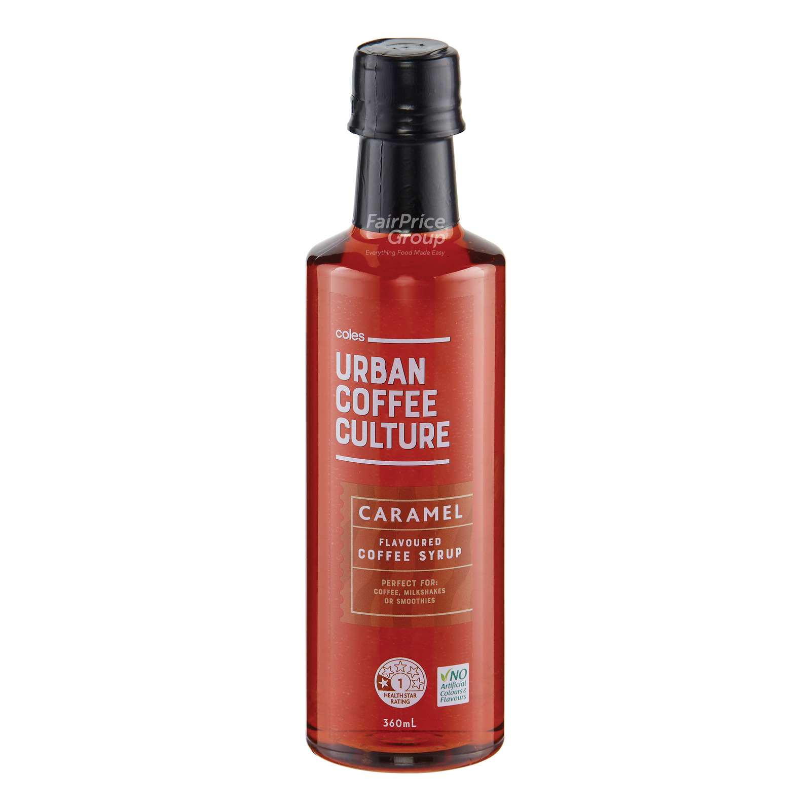 Coles Urban Coffee Culture Syrup - Caramel | NTUC FairPrice