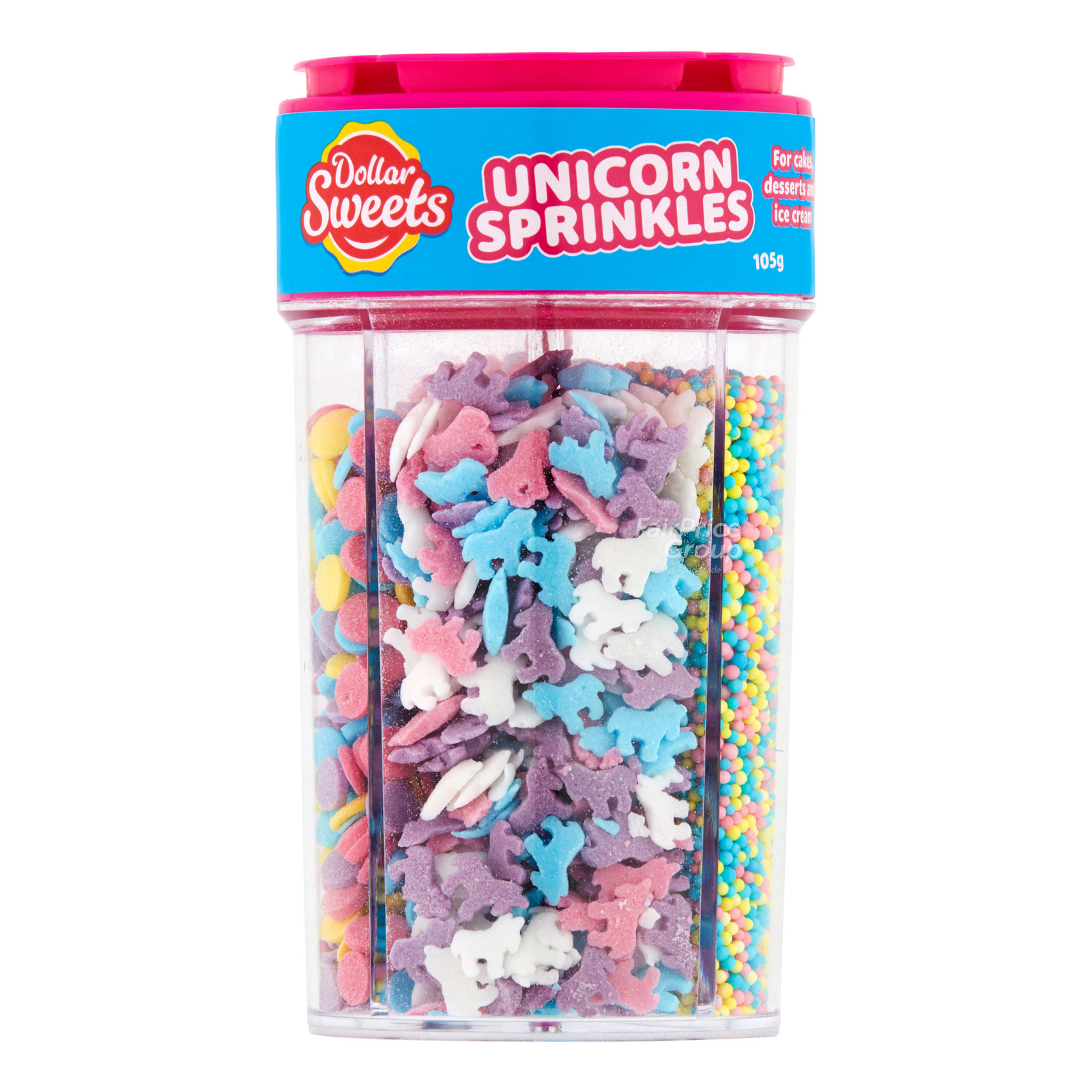 Dollar Sweets Icing Decorations - Unicorn Sprinkles | NTUC FairPrice