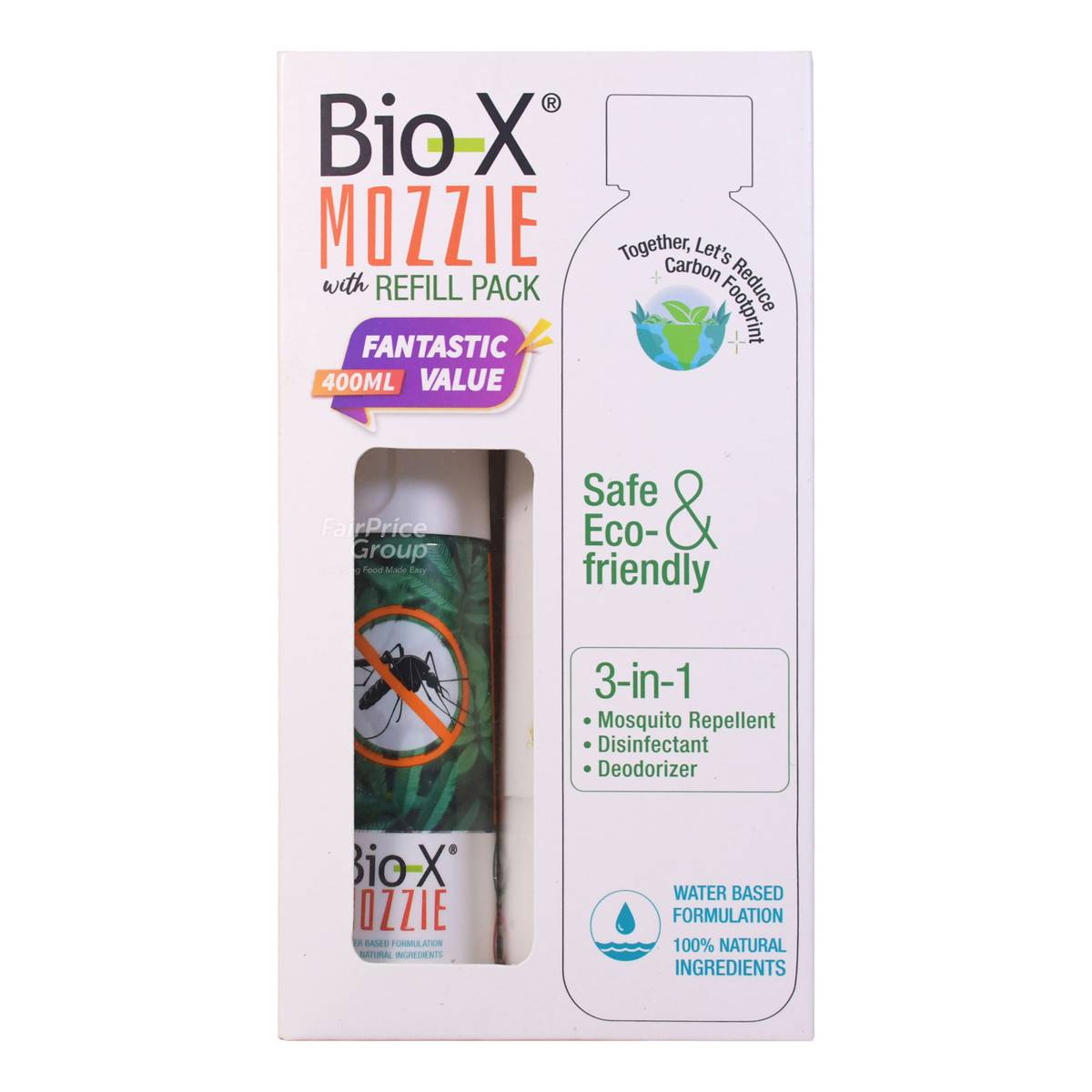 Bio-X Mozzie + Refill Pack | NTUC FairPrice