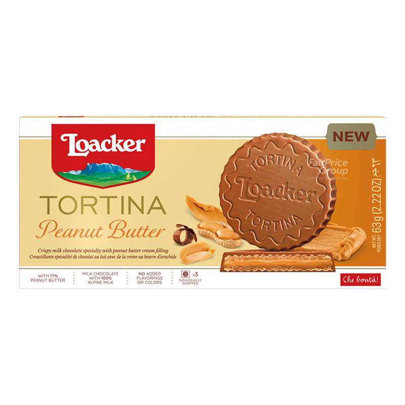 Loacker Tortina - Peanut Butter | NTUC FairPrice