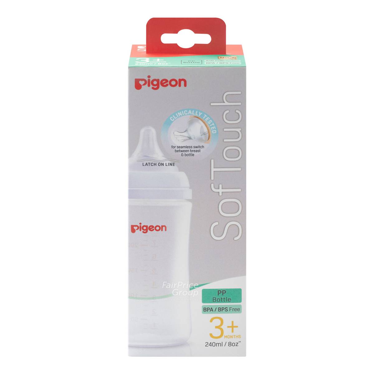 Pigeon PP Feeding Bottle 3+ Months | NTUC FairPrice